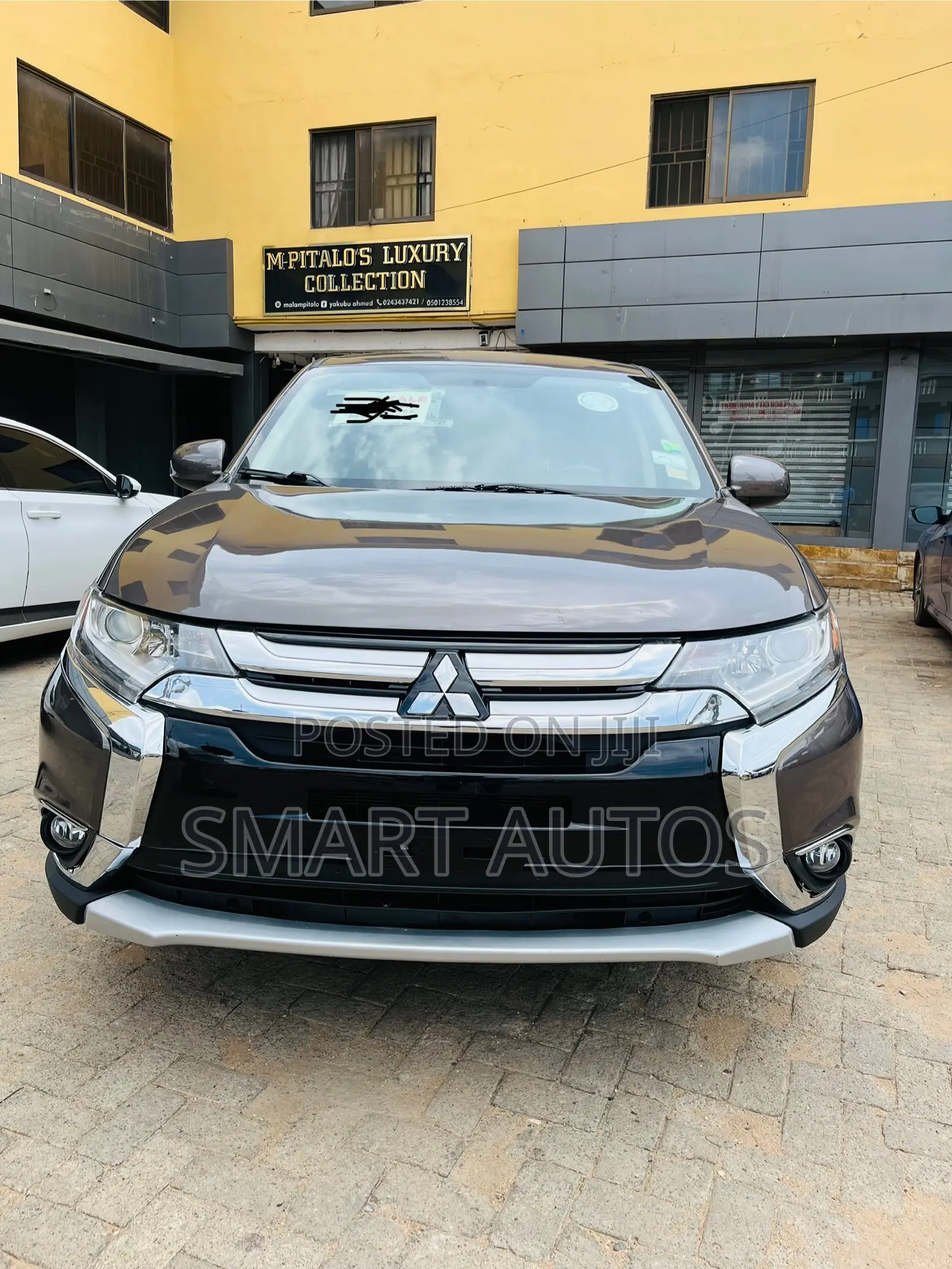 Mitsubishi Outlander ES FWD 2016 Gray in Spintex - Cars, Smart Autos ...