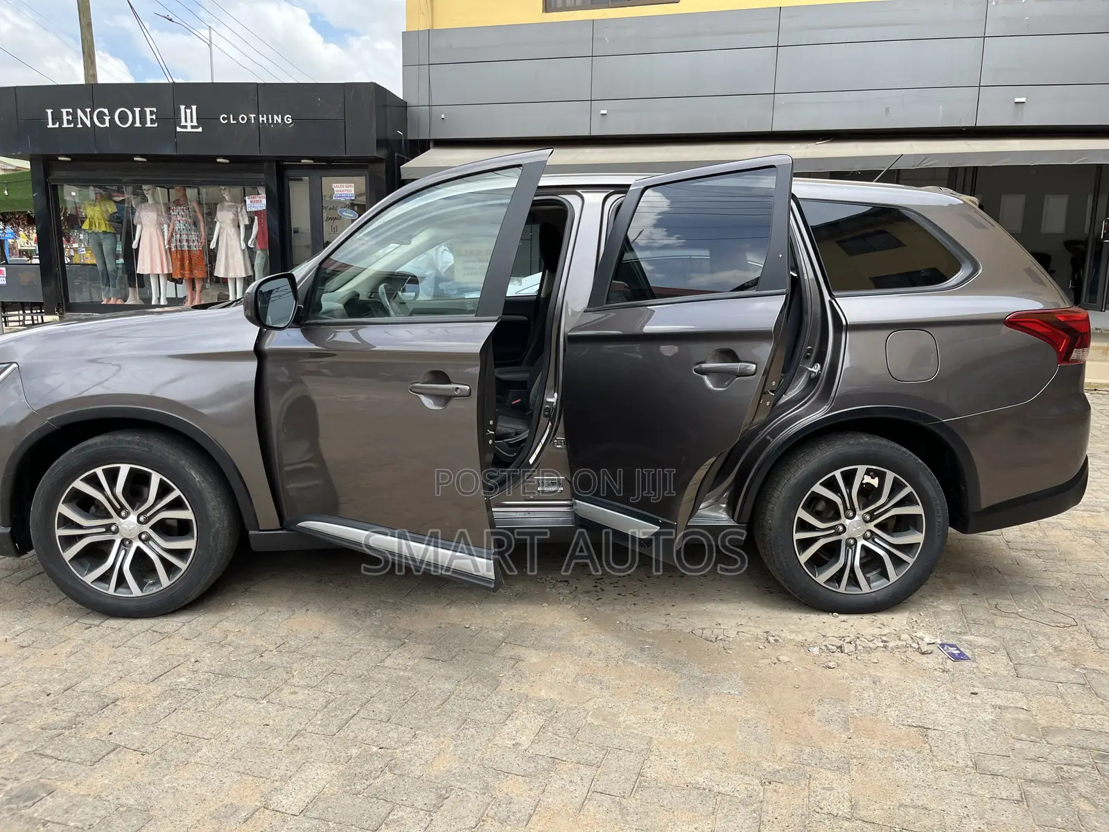 Mitsubishi Outlander ES FWD 2016 Gray in Spintex - Cars, Smart Autos ...