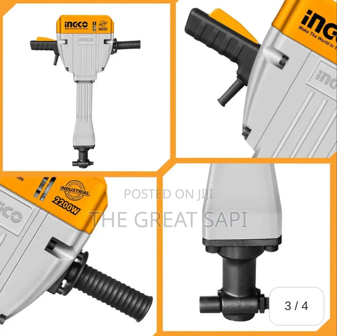 Ingco Demolition Breaker 2200w With Hex Chuck System in West Legon ...