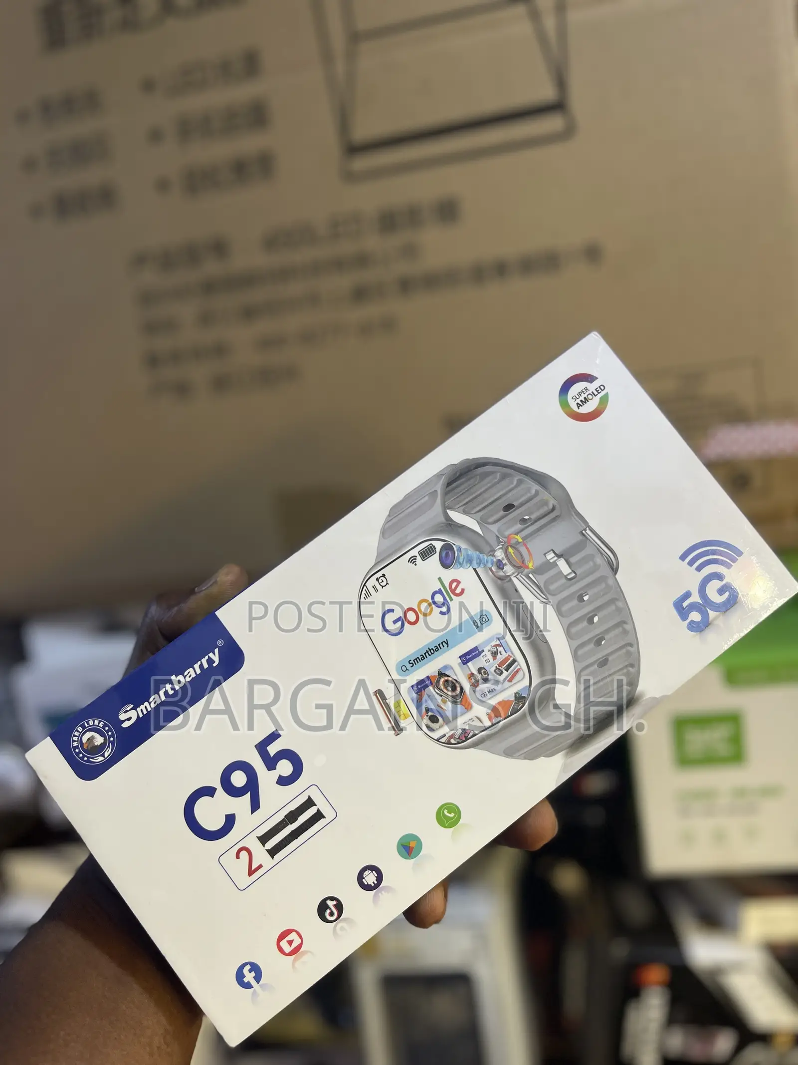 Smartberry C95 Android 5g Smart Watch in Circle - Smart Watches, Bargains Gh | Jiji.com.gh