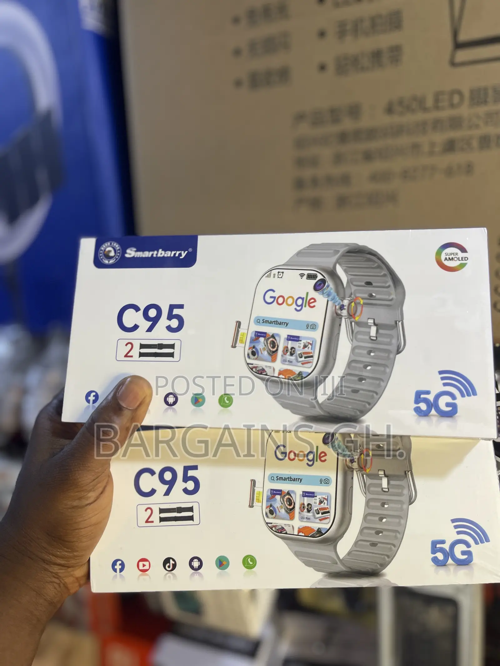 Smartberry C95 Android 5g Smart Watch in Circle - Smart Watches, Bargains Gh | Jiji.com.gh