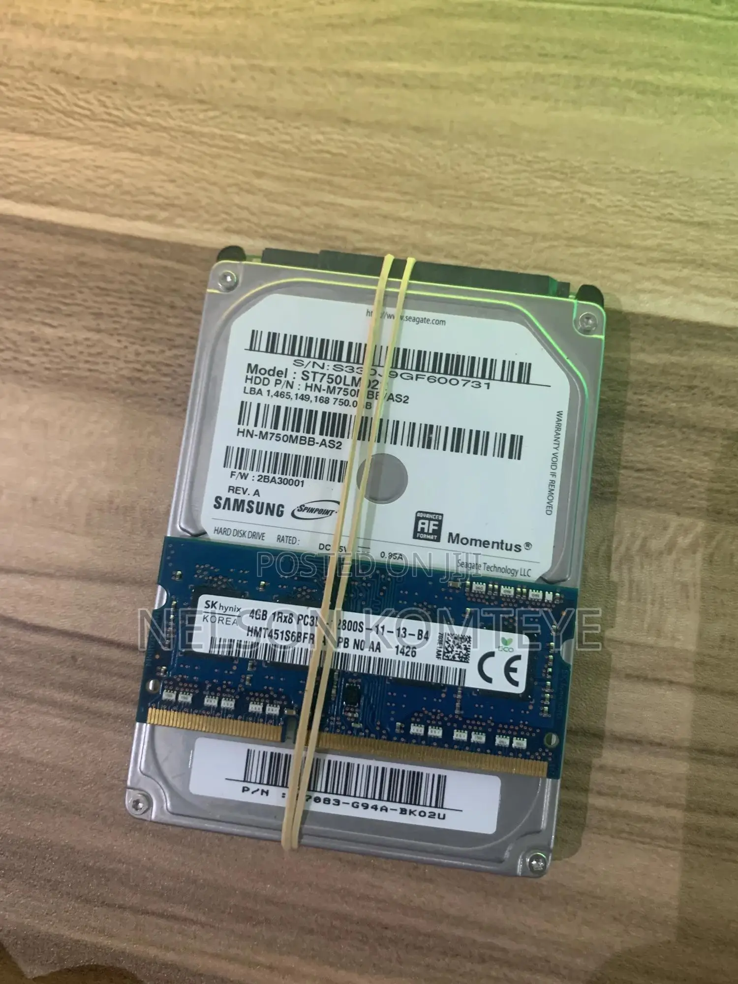 Hard Disk Drive and Ram(Memory) in Ga West Municipal - Computer ...