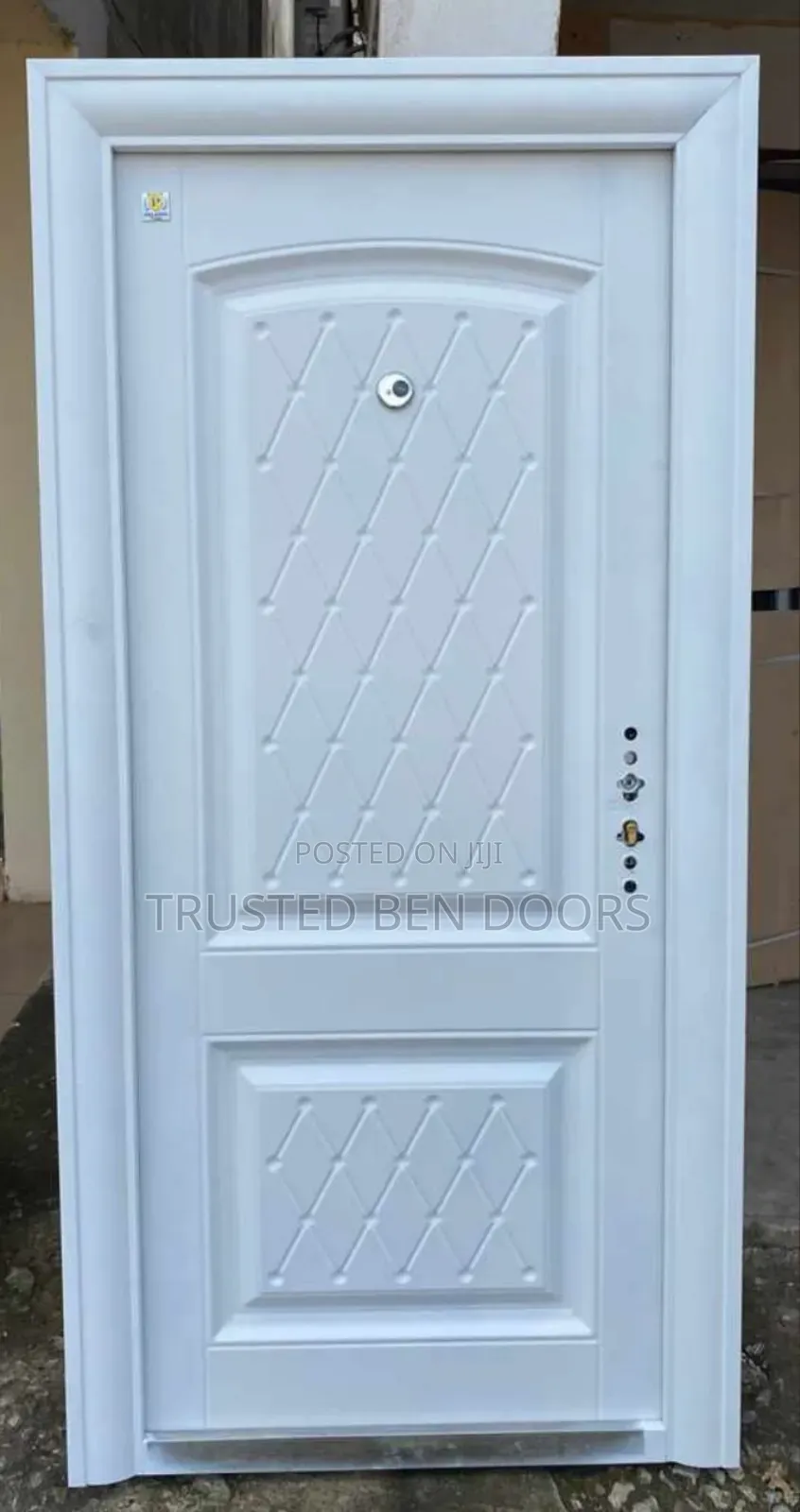 Paladin Turkey White Security Rough Door For Residential Use in Accra ...