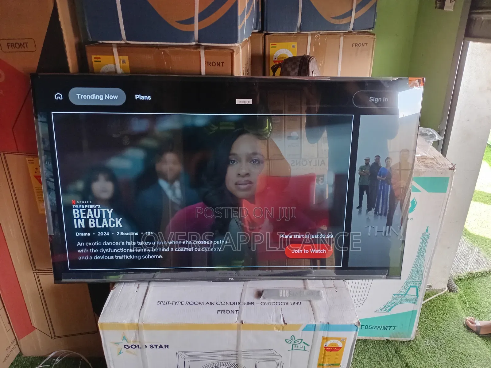 Witness Vibrant Colors and Sharp Details on TCL 55inches Smart” Tv in Accra Metropolitan - TV ...