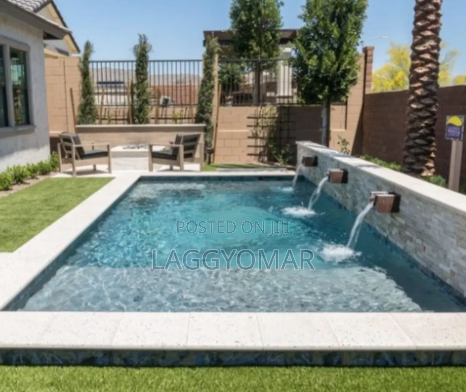 Libanais Company – Swimming Pool Construction Design in Accra New Town ...