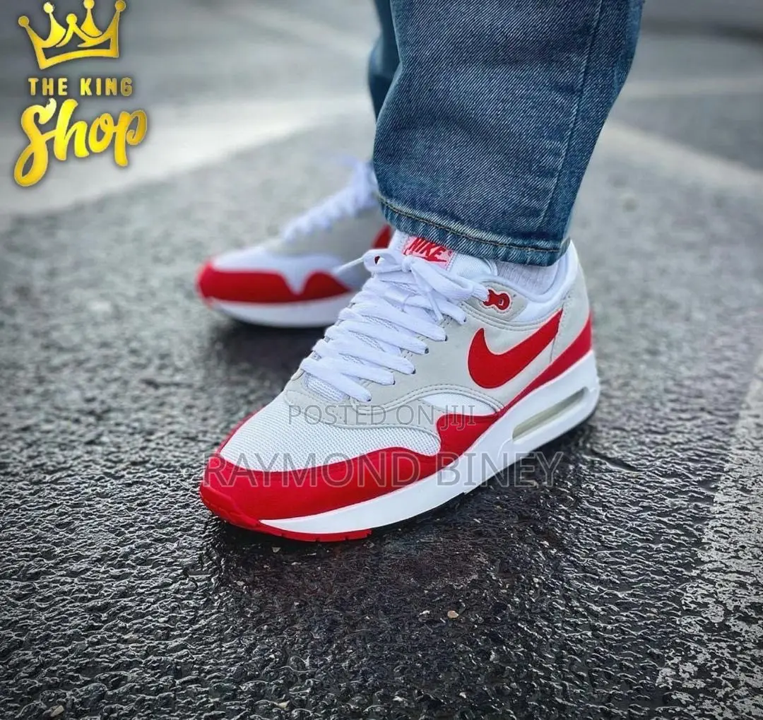 Red and White Airmax in Accra Metropolitan - Shoes, Raymond Biney ...