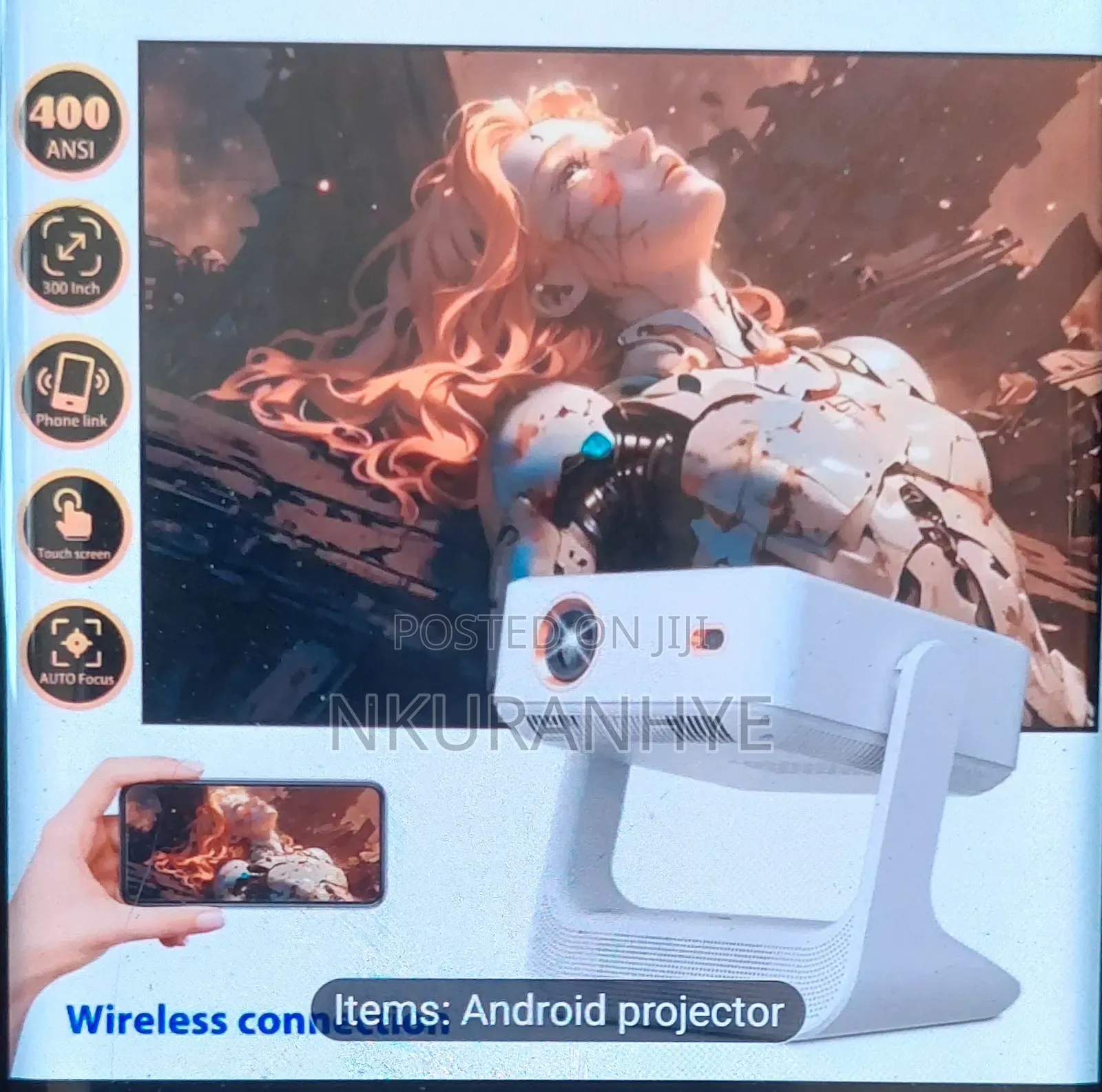 Smart Projector With Touch Screen in Awoshie - TV & DVD Equipment ...