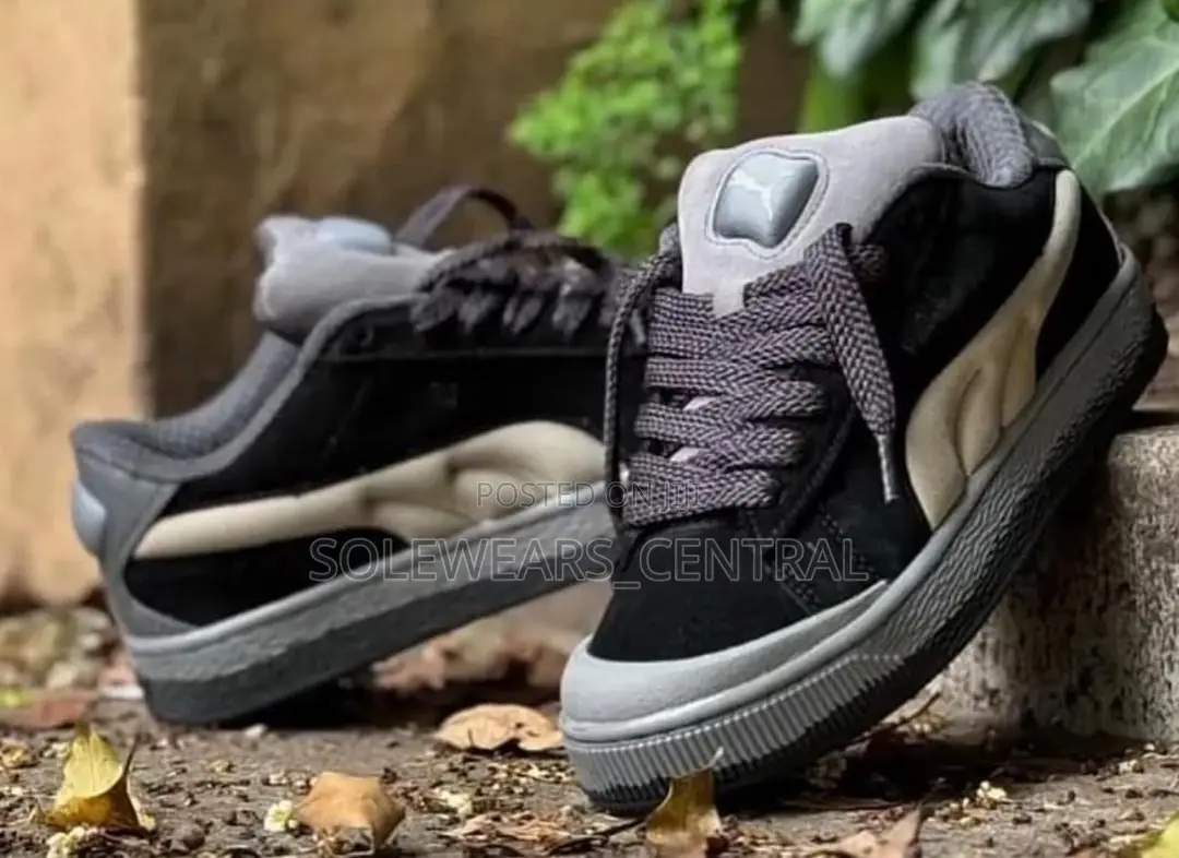 Puma Suede Xl Crush Preserves Sneakers in Brown and Chamomile. in Accra ...