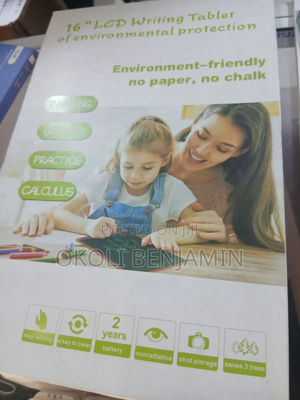 LCD Writing Tablet for Kids in Circle - Toys, Games & Bikes, Okoli ...