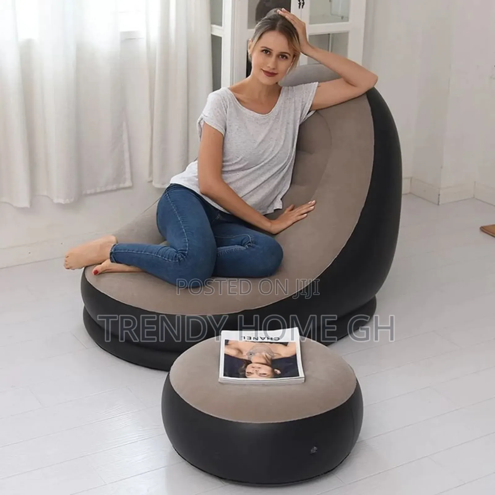 Portable Inflatable Sofa Chair Relax In Style in Cantonments ...