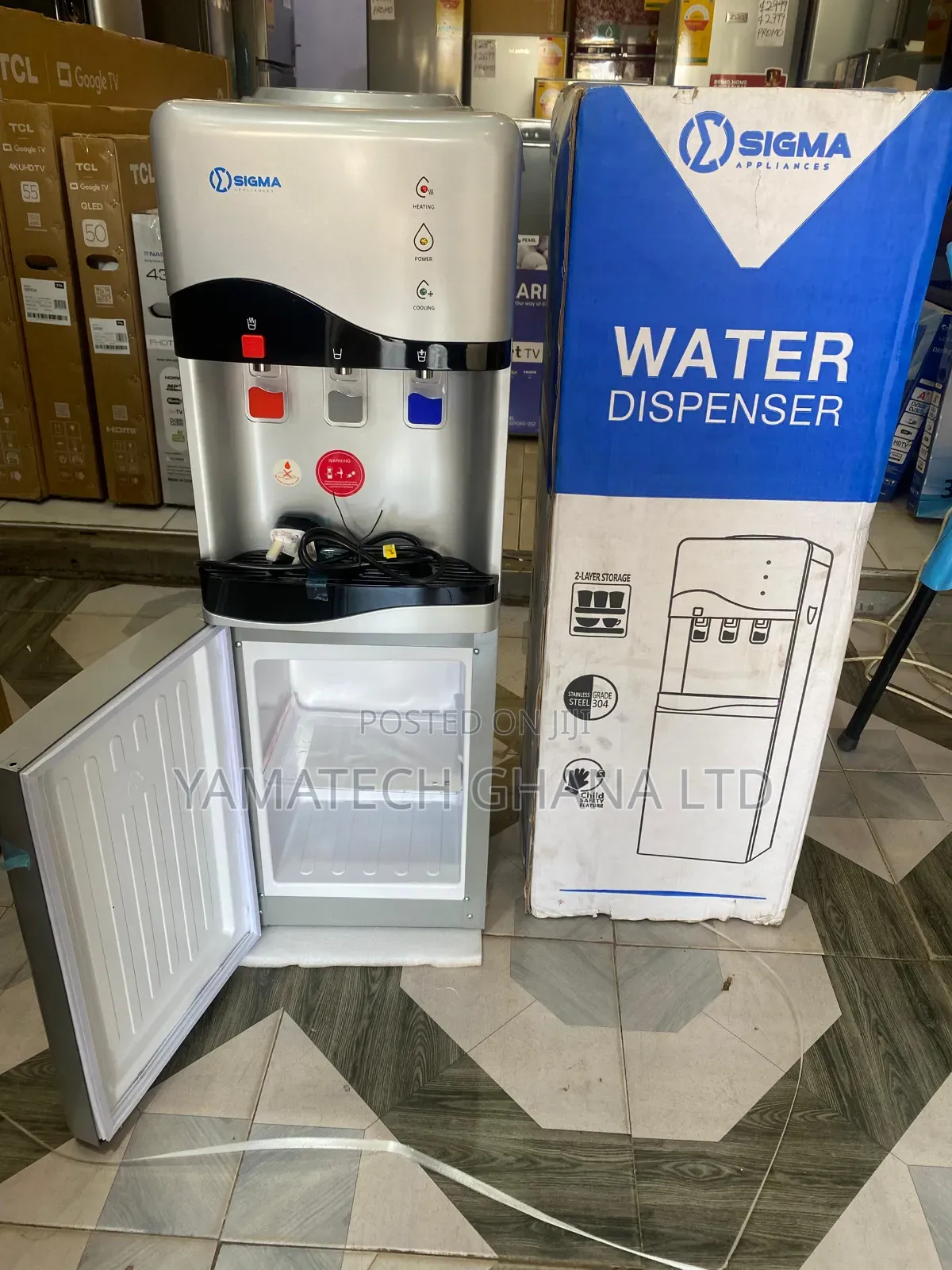 Sigma Water Dispenser With Storage Cabinet in Kotobabi - Kitchen ...