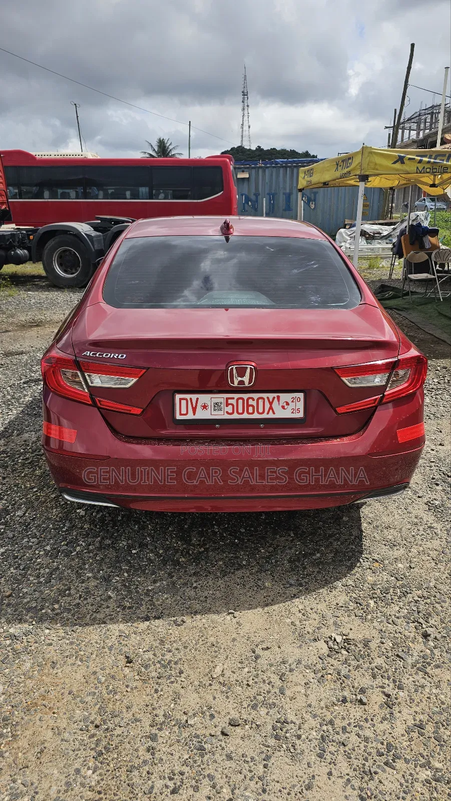 Honda Accord EX (1.5L 4cyl Turbo CVT) 2019 Red in Takoradi - Cars ...