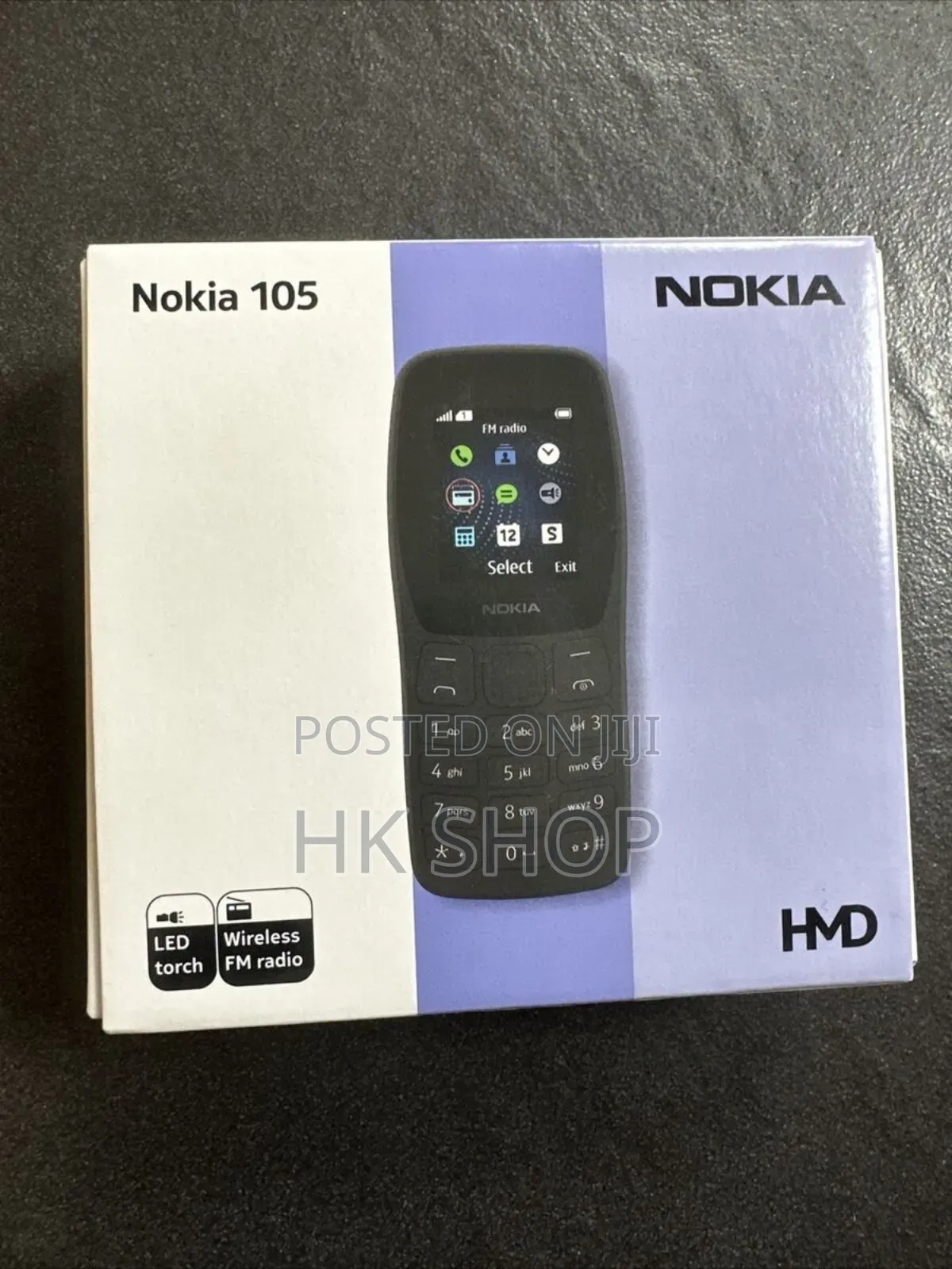 New Nokia 105 Black in Circle - Mobile Phones, Hk Shop | Jiji.com.gh