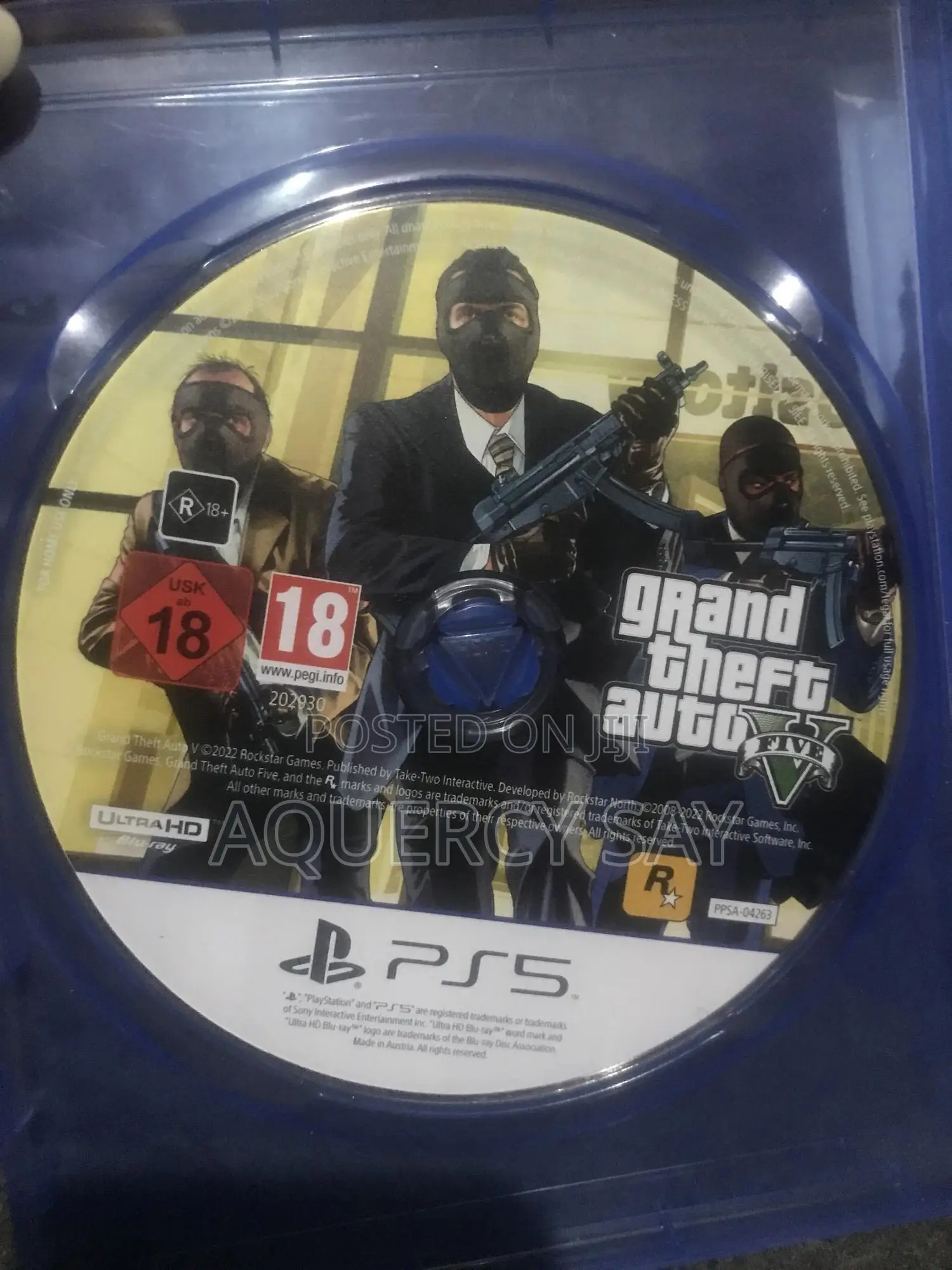 Grand Theft Auto 5(Gta5) Disc in Nungua - Video Games, Aquercy Say ...