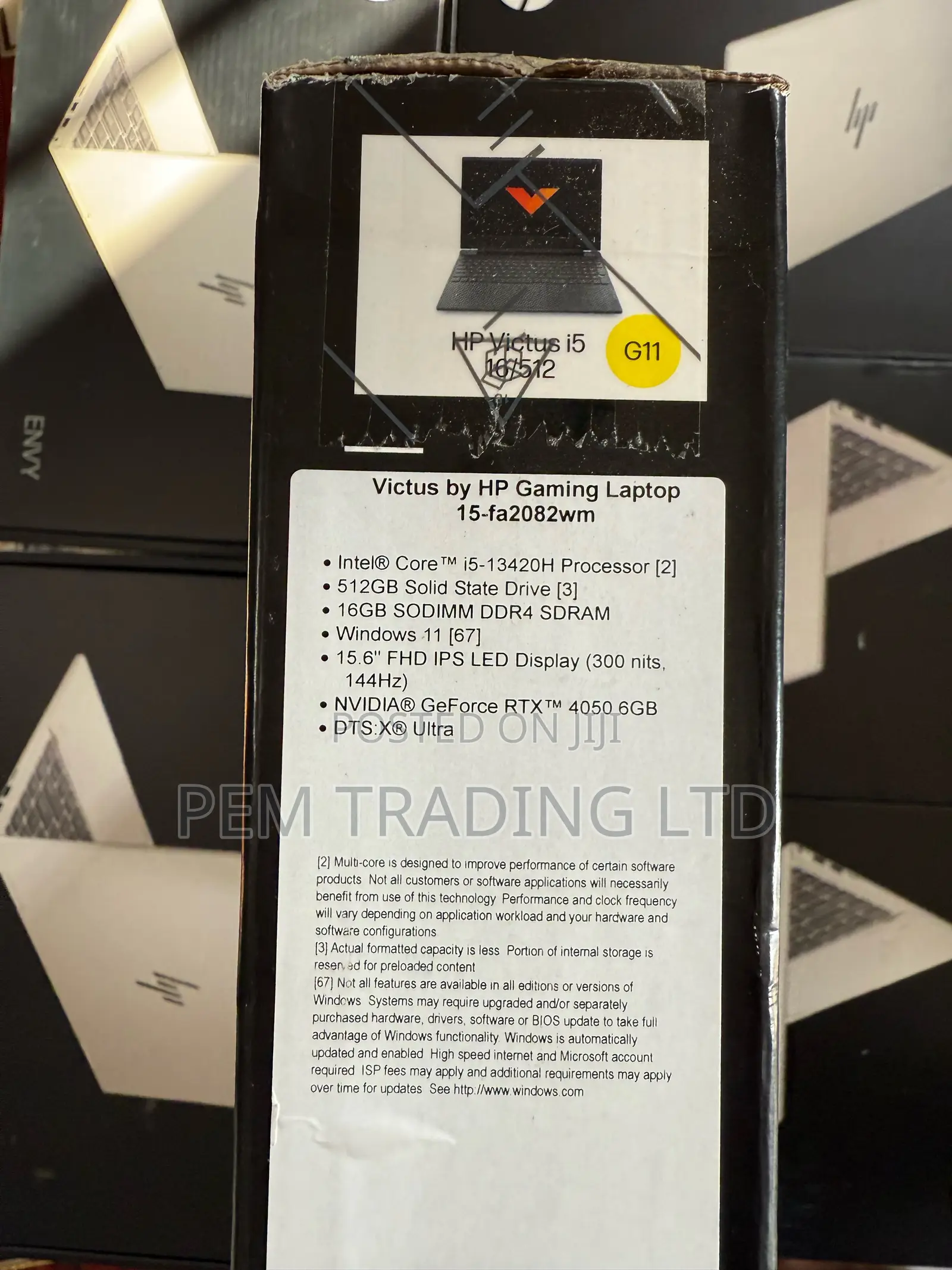 New Laptop HP Victus 15 16GB Intel Core I5 SSD 512GB in Circle ...