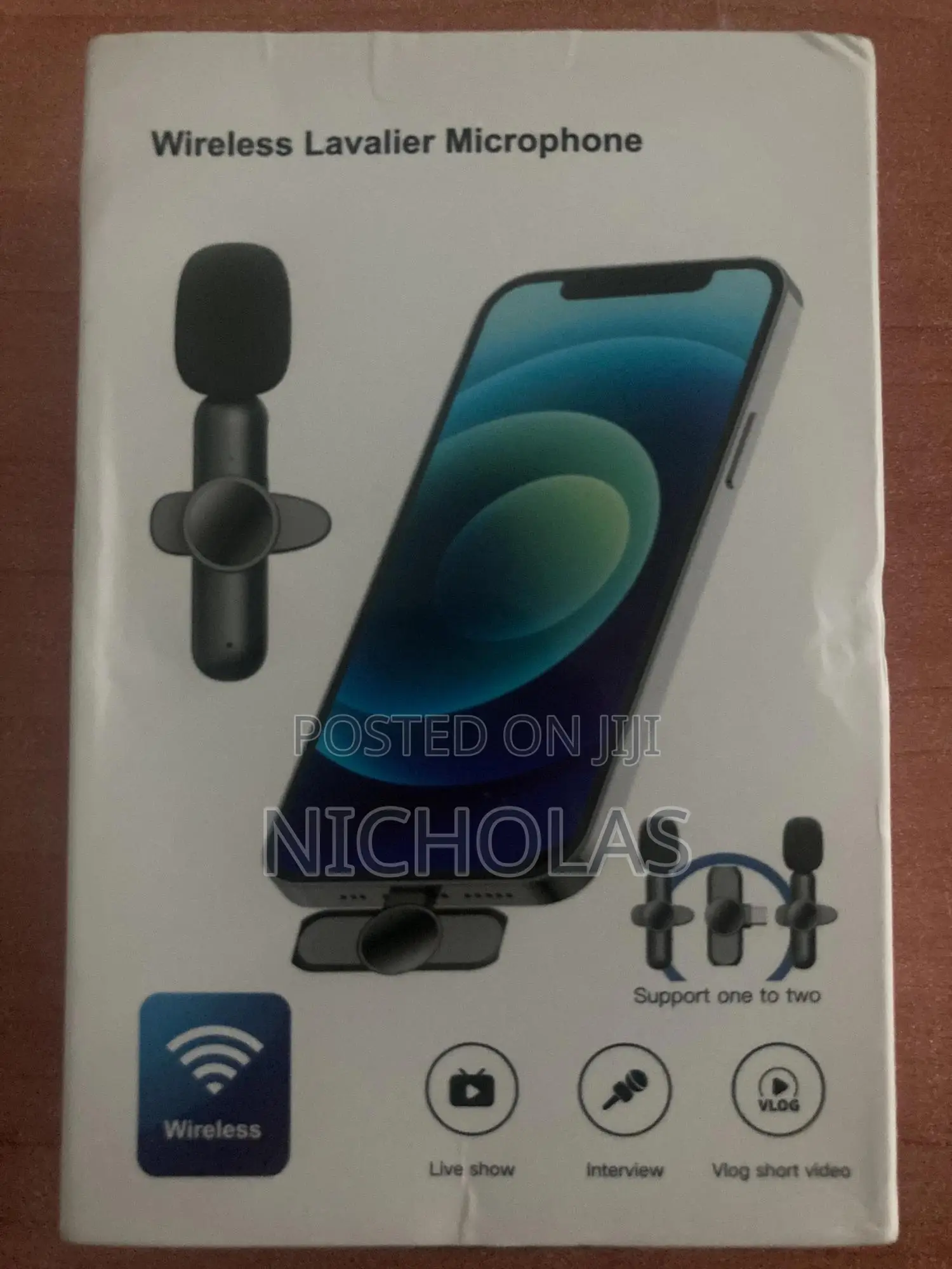 Brand New Wireless Lavalier Microphone 2.4g – For iPhone Android in ...