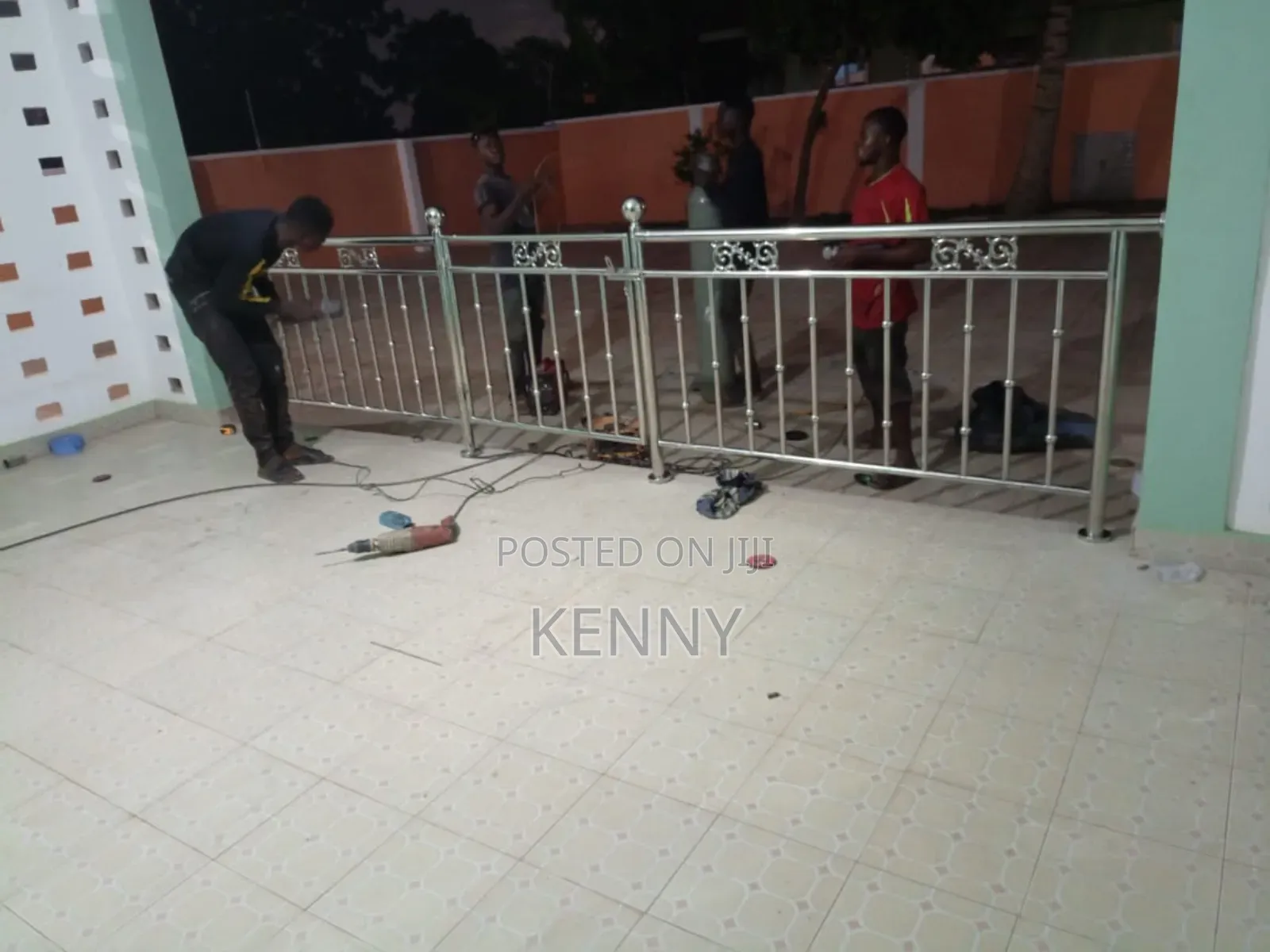 Stainless With 22 Pipe Ball Design. in Ashomang Estate - Building ...