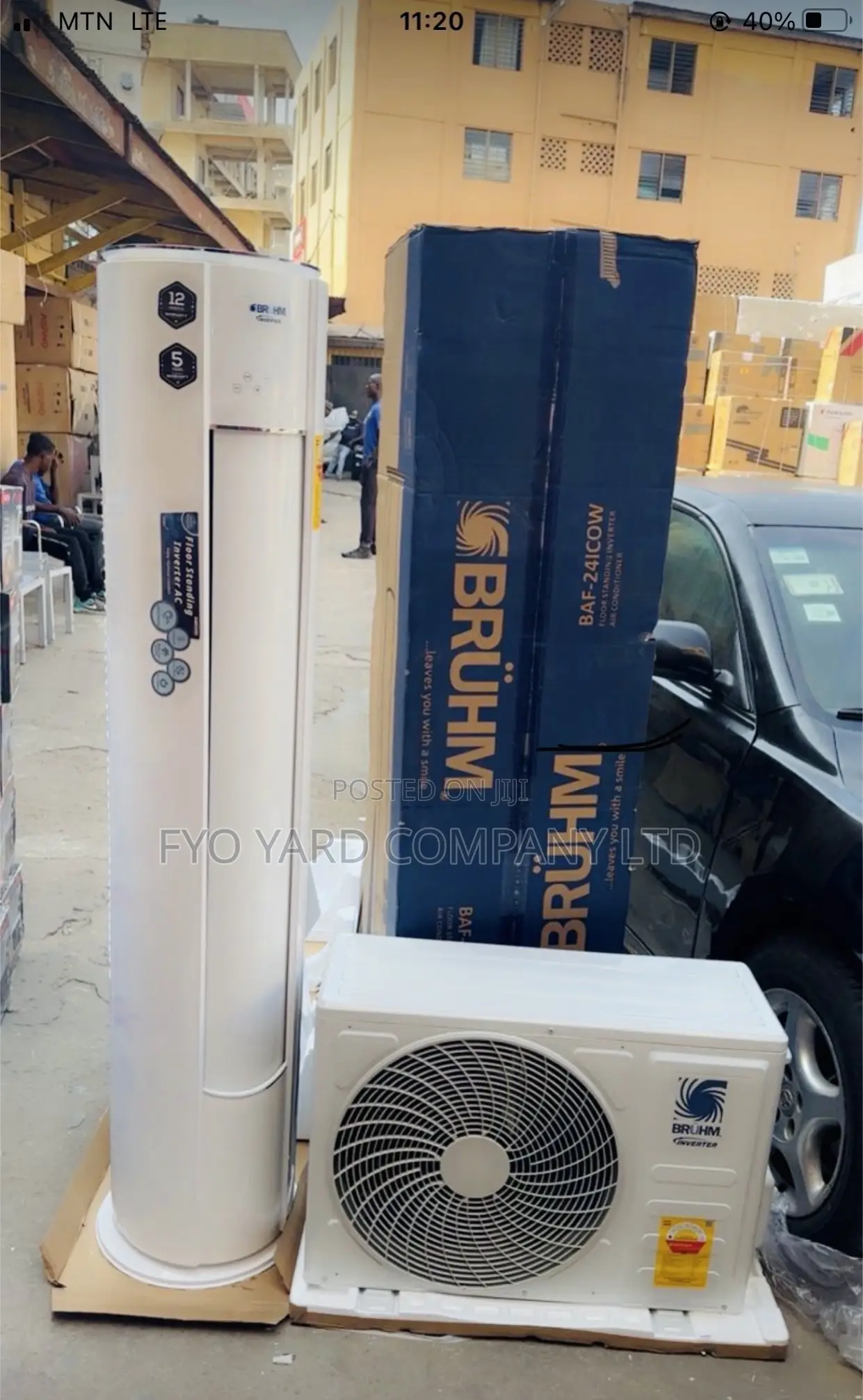 Bruhm Inverter Floor Standing Air Conditioner for sale - FYO Yard ...
