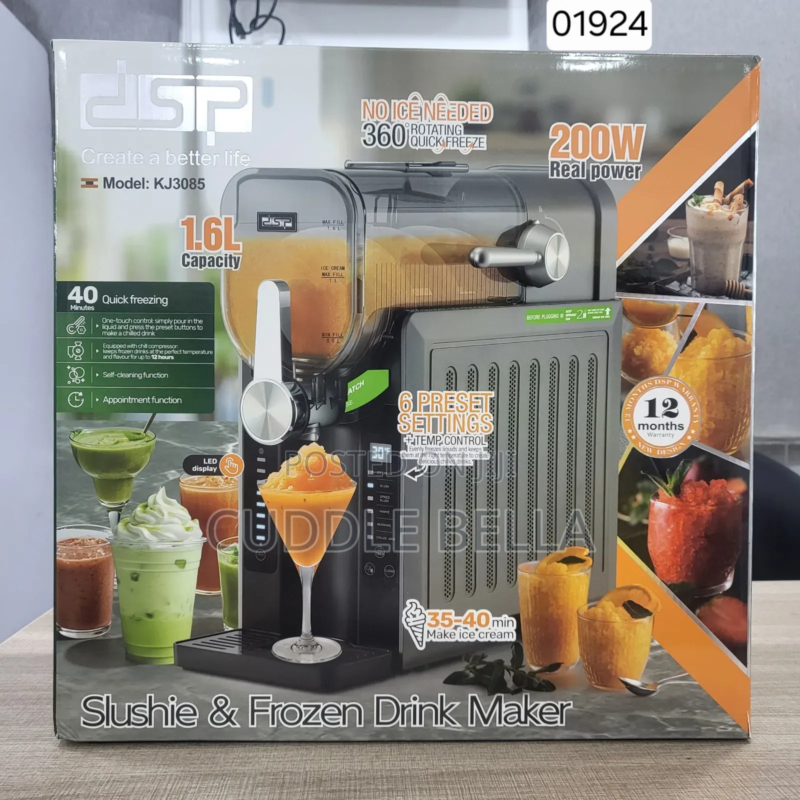 01924 -Slushie and Frozen Drink Maker 1.6l DSP Kj3085 in Madina ...