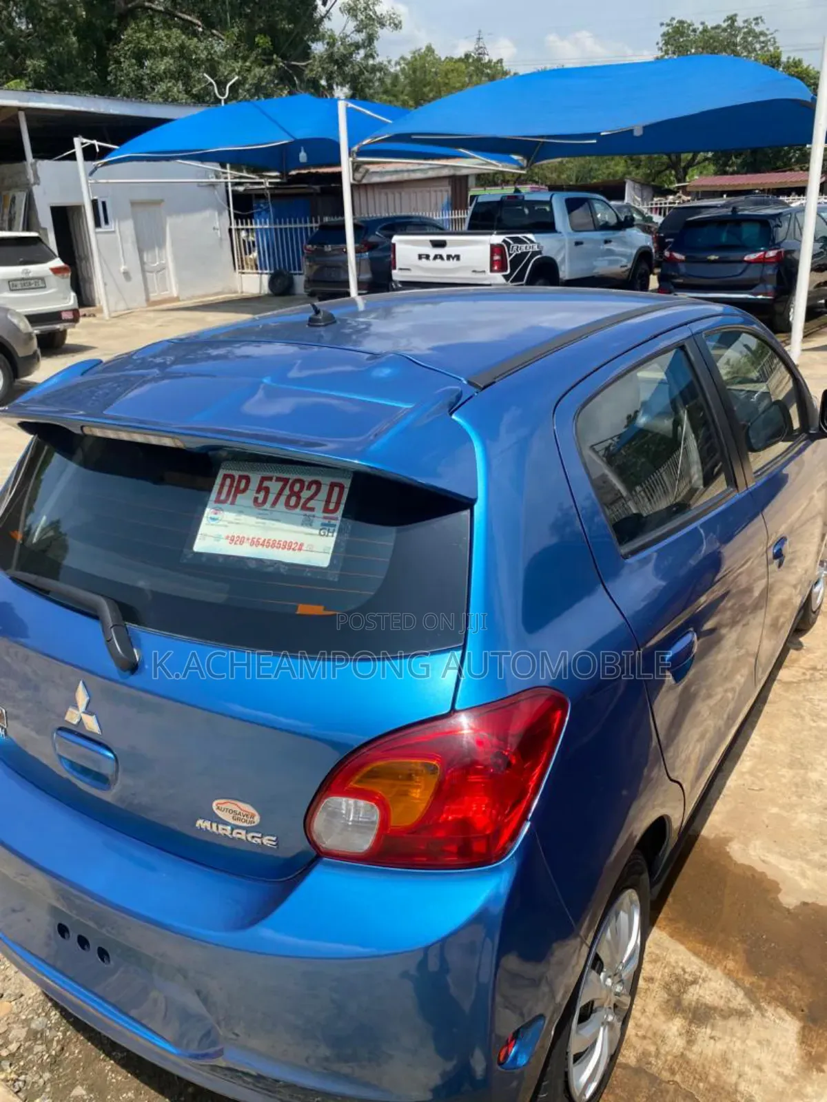 Mitsubishi Mirage 2016 Blue in Dome - Cars, Simon Acheampong | Jiji.com.gh