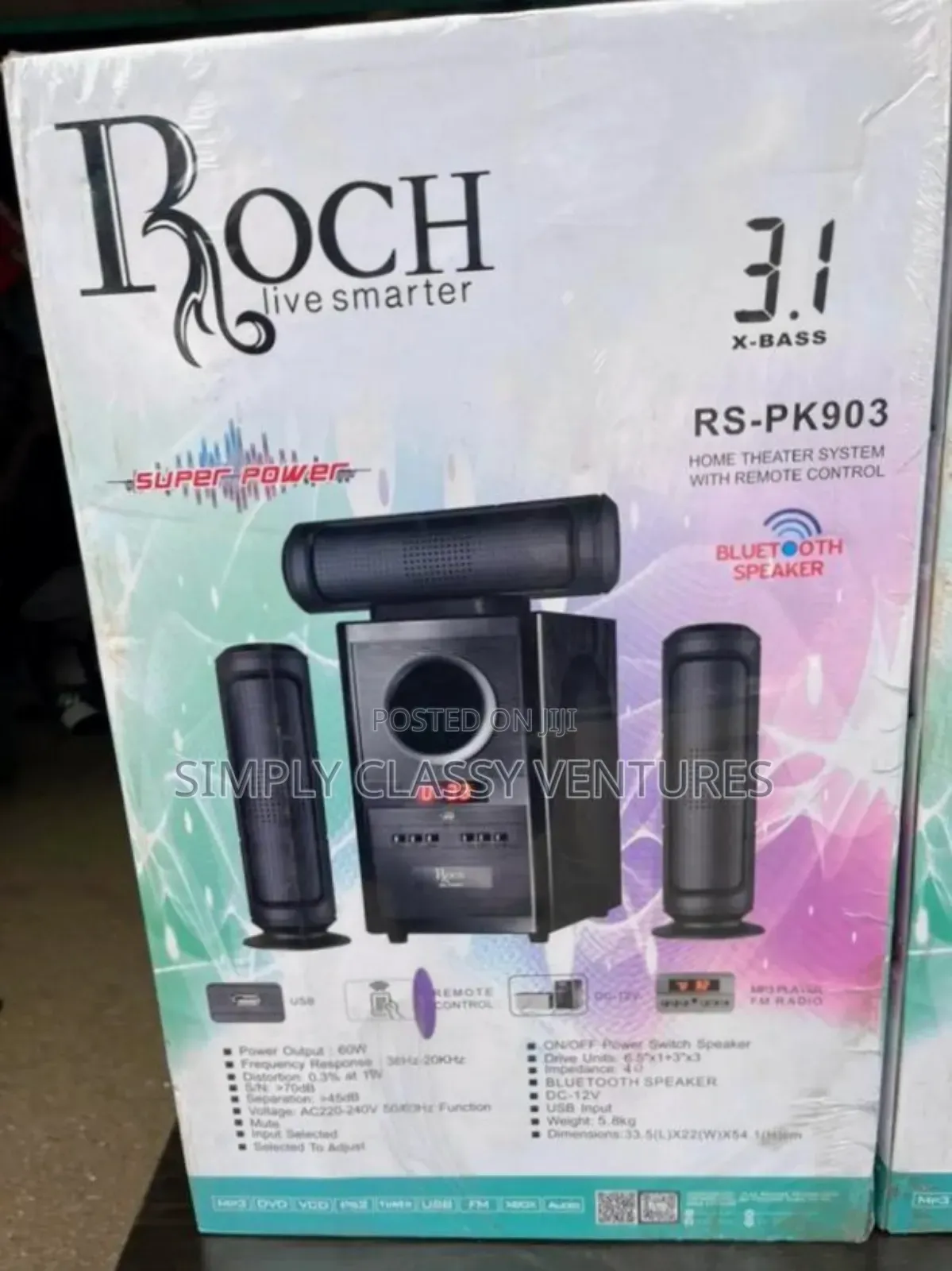Roch Bluetooth Speaker in Shama Ahanta East Metropolitan - Audio ...