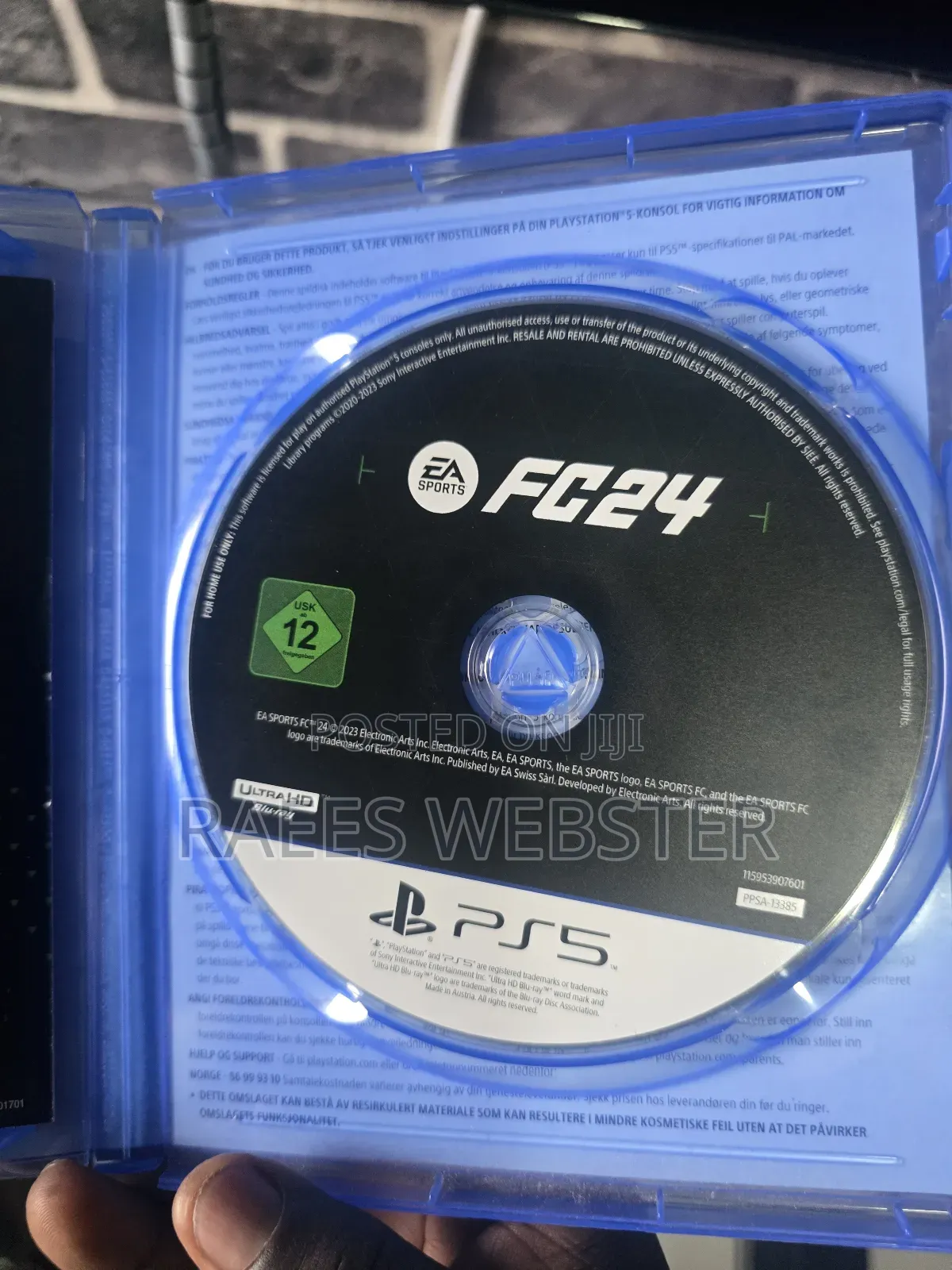 Ps5 Fc24 Ea Sports Disc in Tema Metropolitan - Video Games, Raees ...