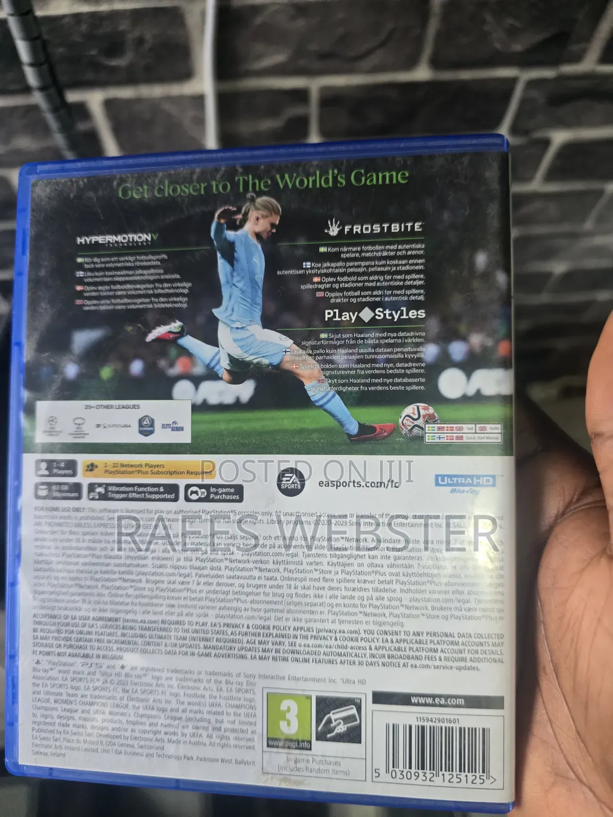 Ps5 Fc24 Ea Sports Disc in Tema Metropolitan - Video Games, Raees ...