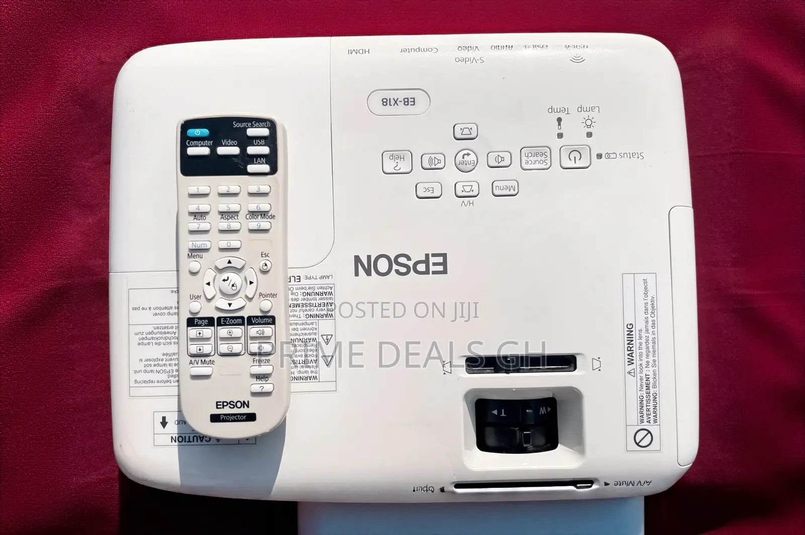Epson Eb-X18 Projector in Kumasi Metropolitan - TV & DVD Equipment ...