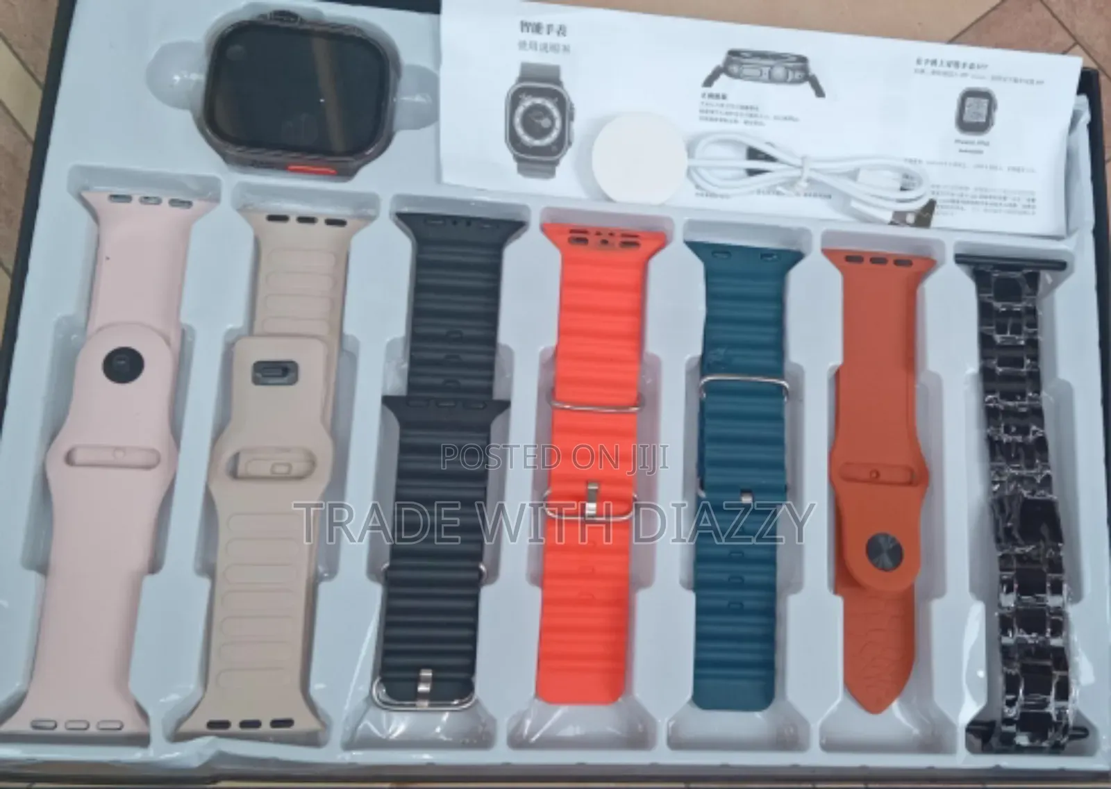 Series 10 Ultra Smart Watch 7-in-1 Watch Band Hd Full Touch Screen in ...