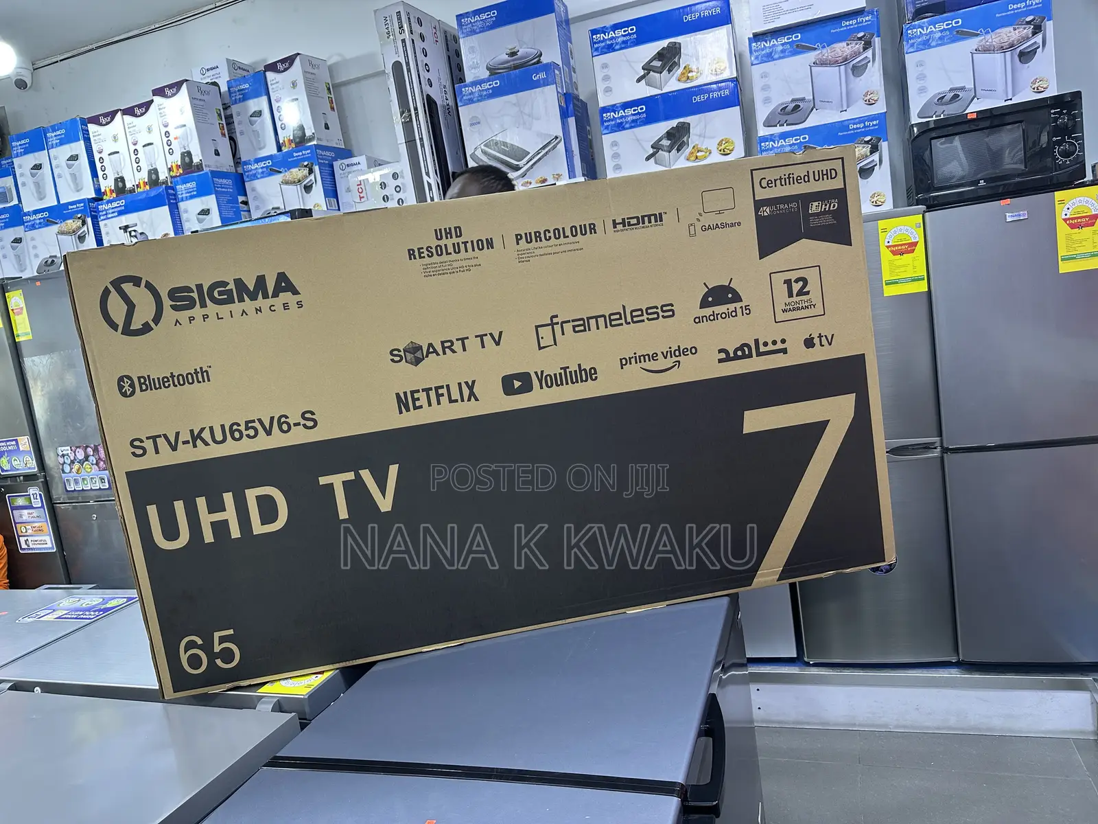 Cool Price Sigma 65inches Smart Digital Tv in Accra Metropolitan - TV & DVD Equipment, Nana ...