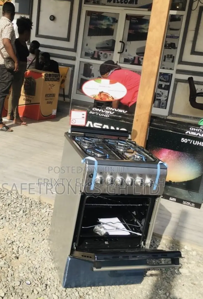 Interest New ~ Volcano 4 Burner -Gas Cooker Oven Grill -50x60 in Accra ...