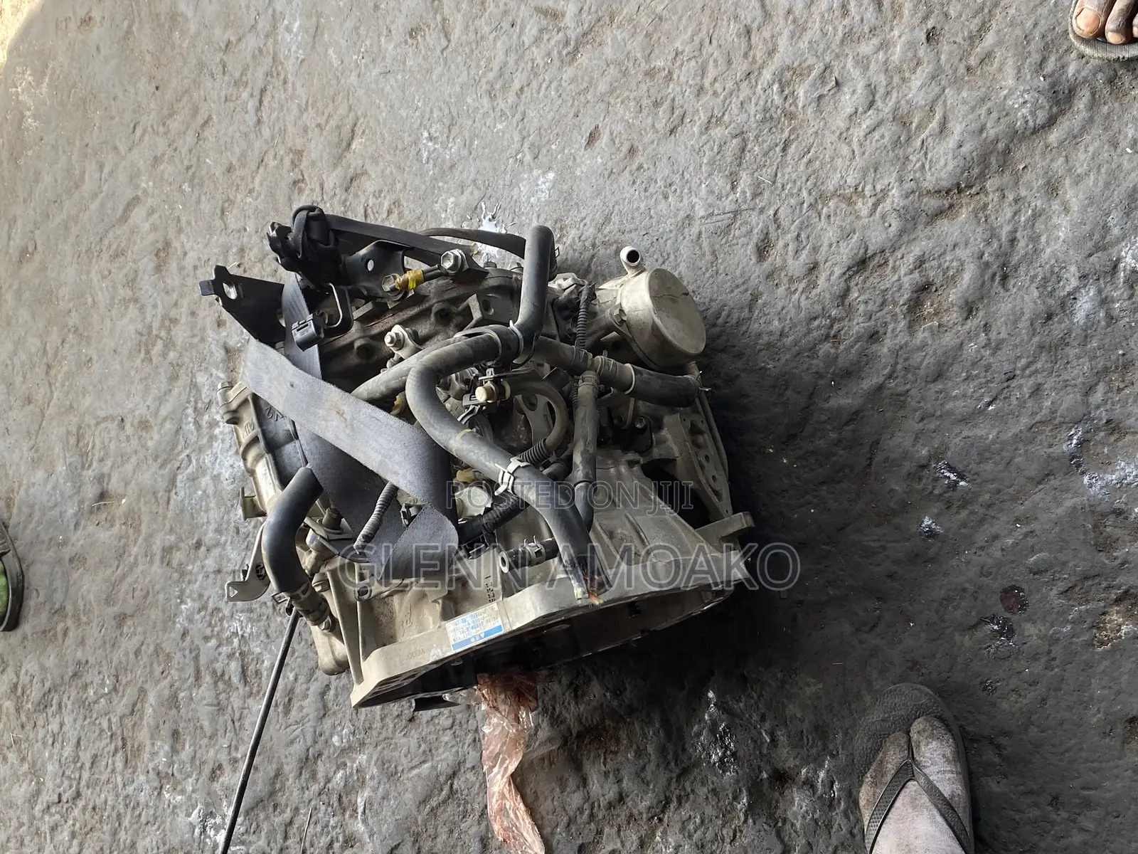Toyota Vitz Complete Engine With Gearbox 4plugs or 3plugs in Abossey ...