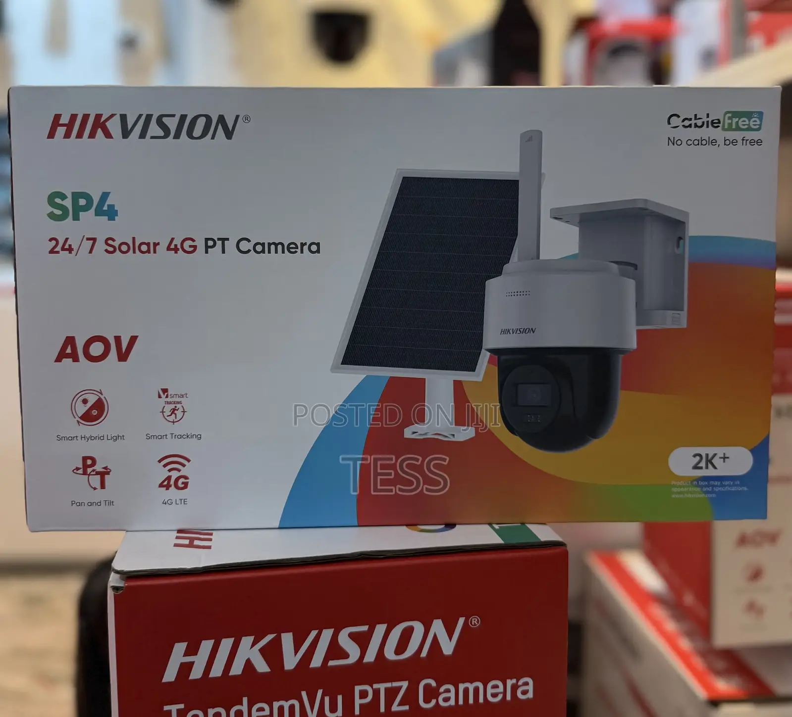 Hikvision Solar 4g Sim Camera Mini PTZ 4mp Ds-2cfsp4/4g in Lapaz ...