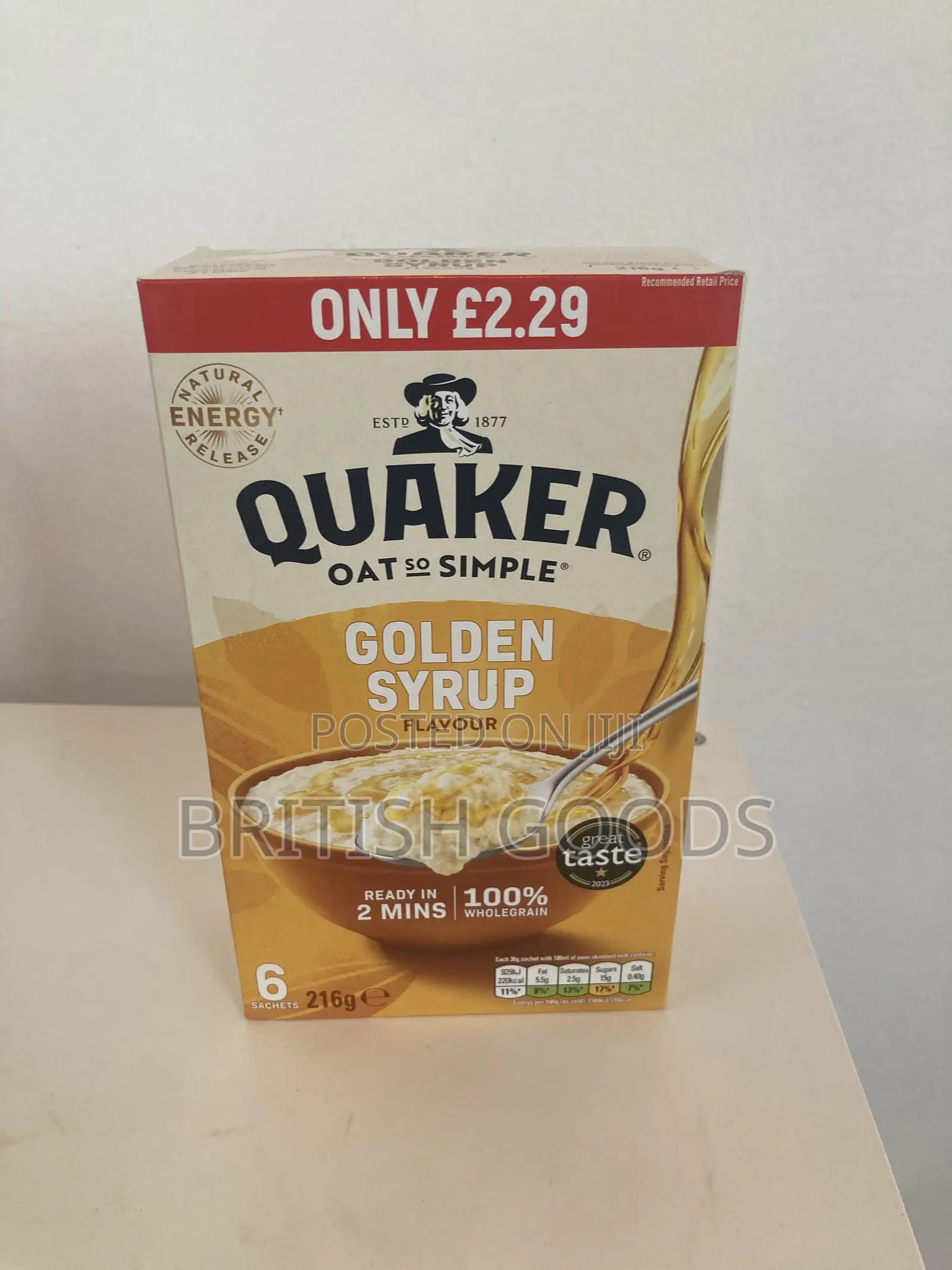 Quaker Oat in Accra New Town - Food & Beverages, British Goods In Ghana ...