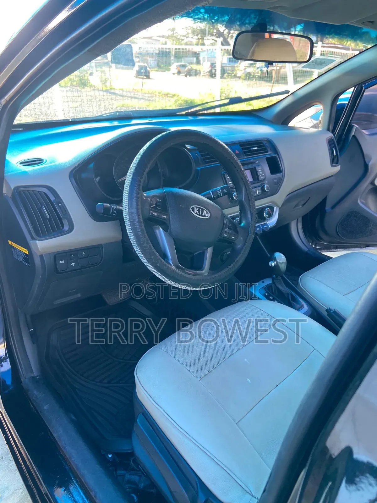 Kia Rio EX 4dr Sedan (1.6L 4cyl 6A) 2012 Black in Tema Metropolitan ...