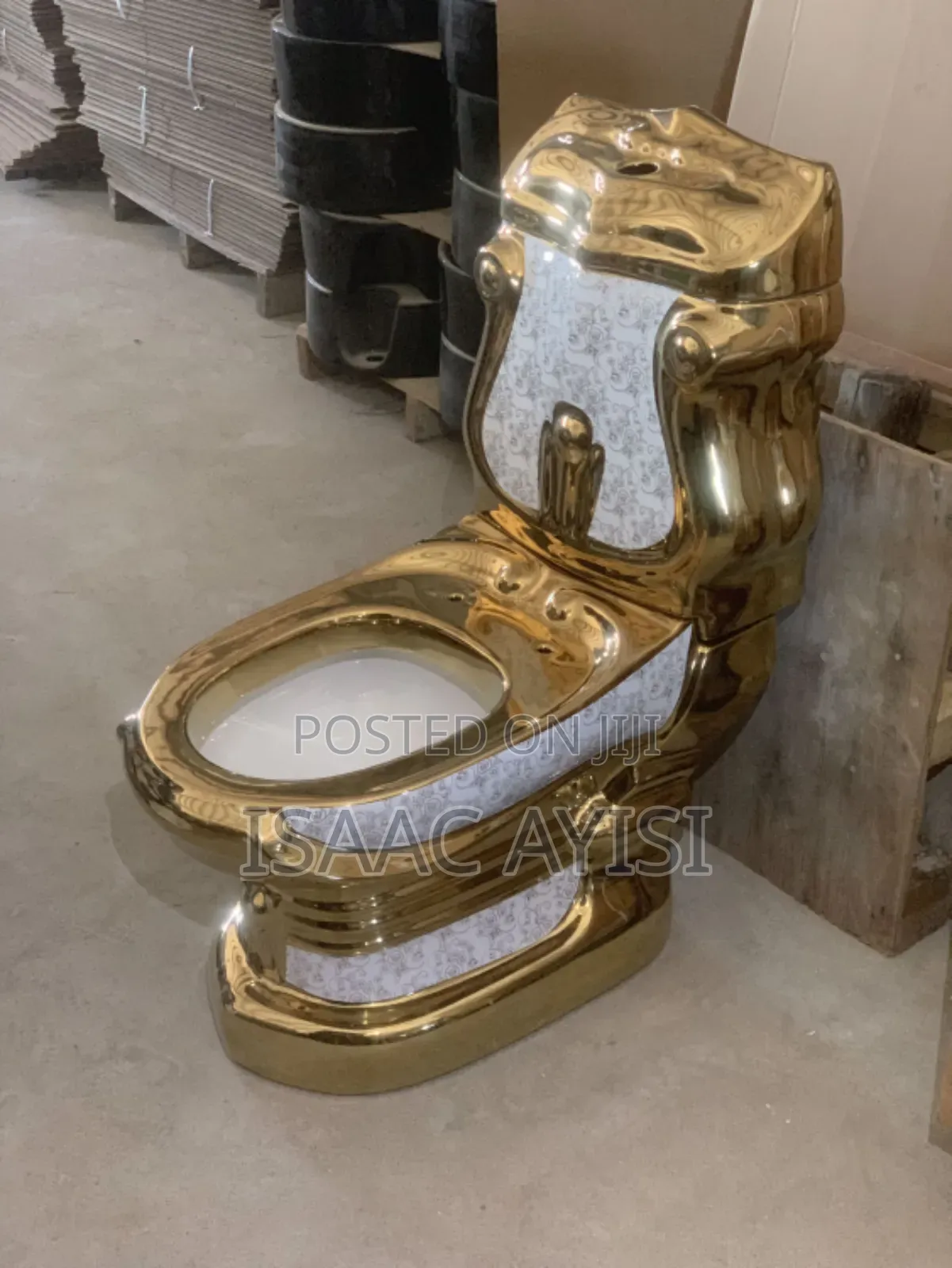 Royal European Gold Toilet in Accra Metropolitan - Plumbing & Water ...