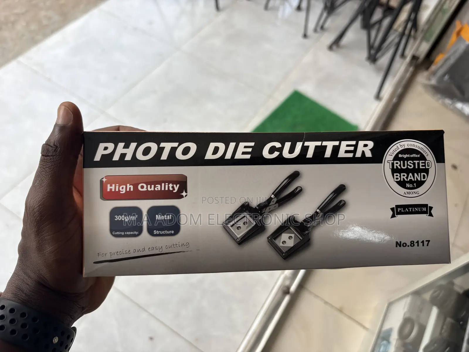 Handheld Passport Id Photo Cutter - 300g/M - Black in Accra ...