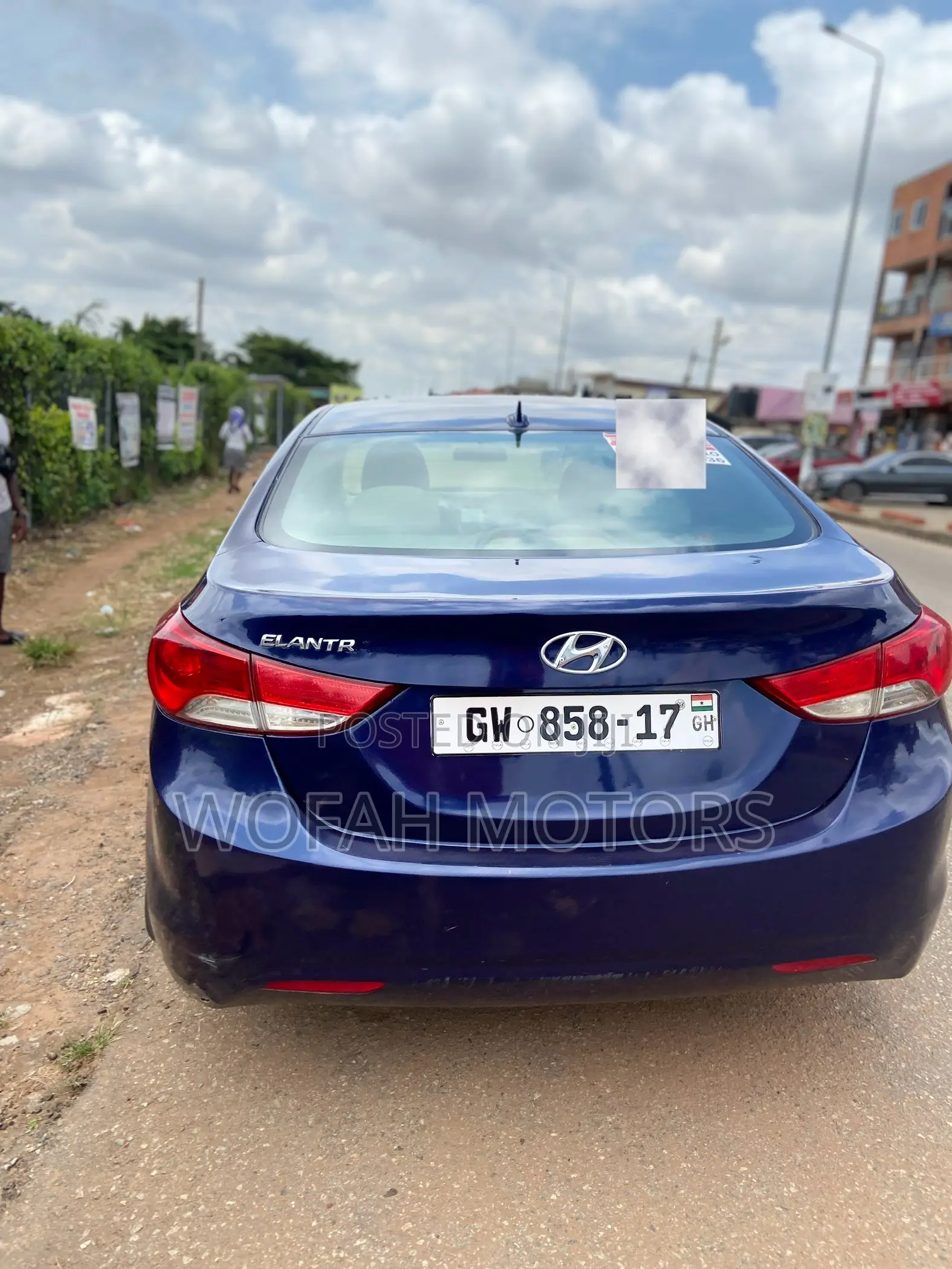 Hyundai Elantra 2016 Blue in Madina - Cars, Okyere Bright | Jiji.com.gh