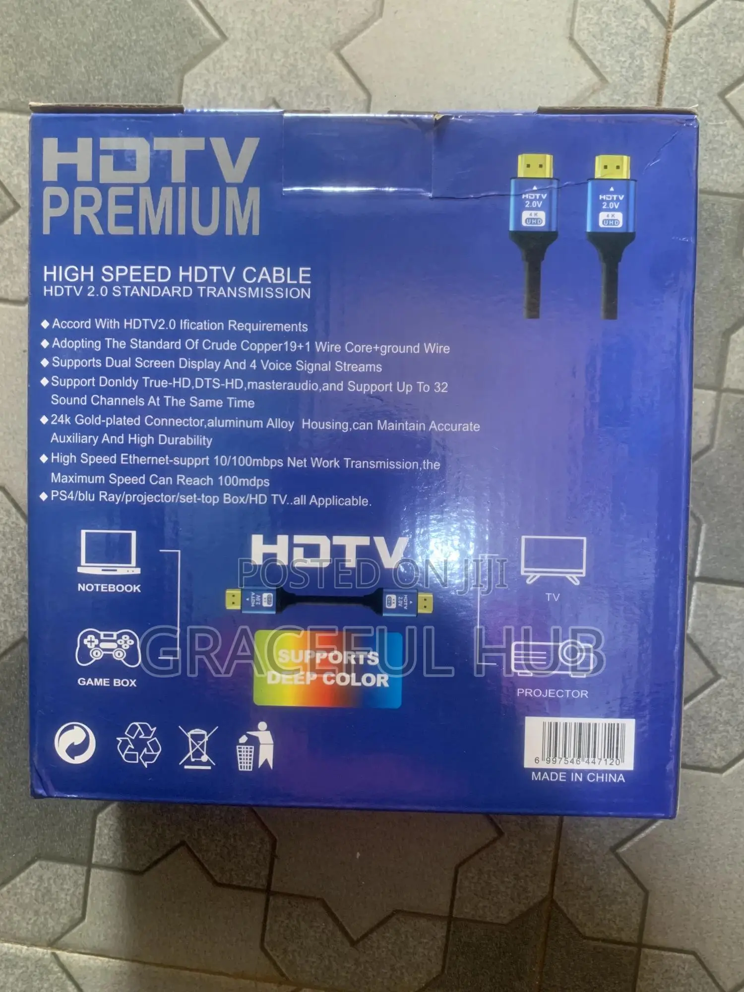 Hdmi Cable 5m 4k in Tema Metropolitan - Accessories & Supplies for Electronics, Victoria Jude ...