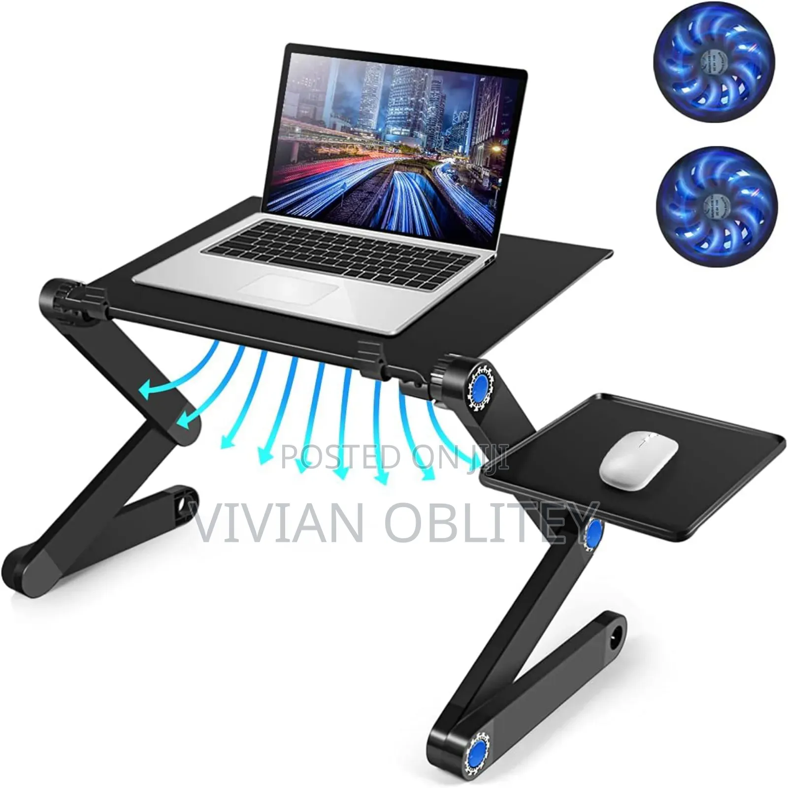 Multifunctional Laptop Table Stand With Fan in Accra Metropolitan ...