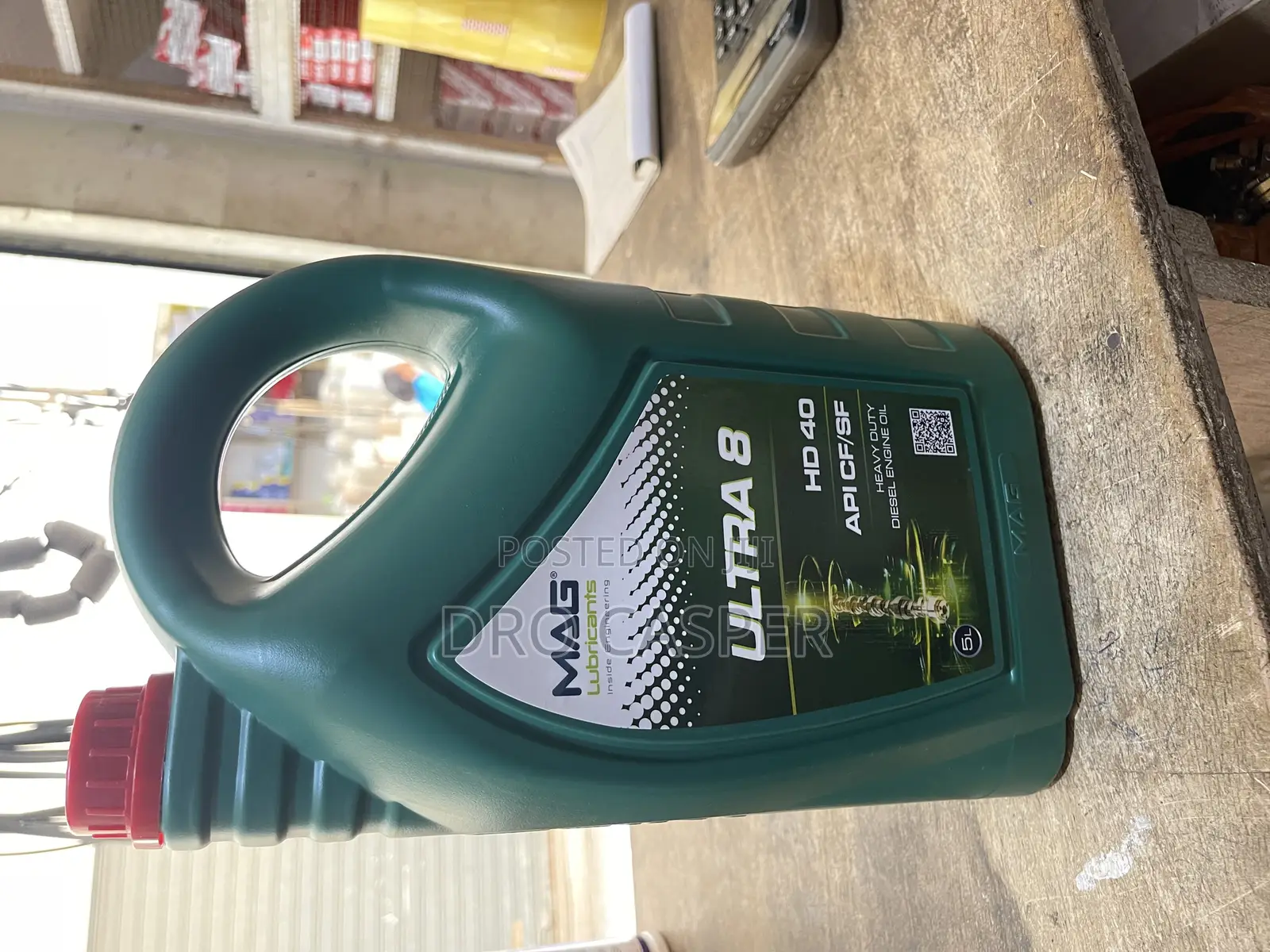 Mag Ultra 8 Hd 40 Api Cf/Sf Heavy Duty Diesel Engine Oil 5l Gallon in ...