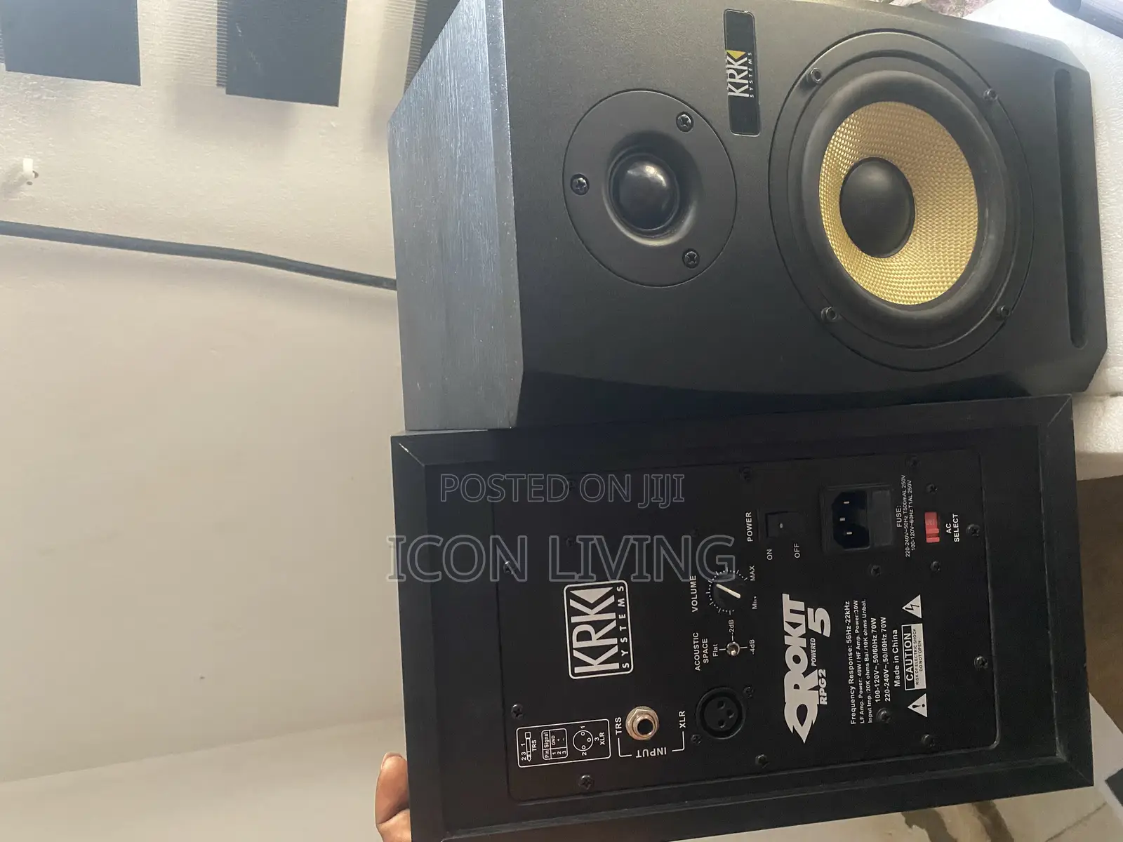 KRK Studio Monitor 5 Inches in Ablekuma - Audio & Music Equipment, Icon Living | Jiji.com.gh
