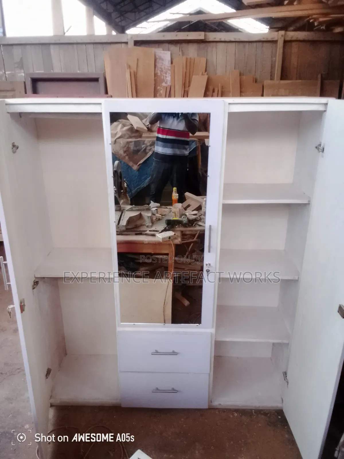 Wardrobe Cabinet Two Drawers in Kumasi Metropolitan - Furniture, Eric Djokoto | Jiji.com.gh