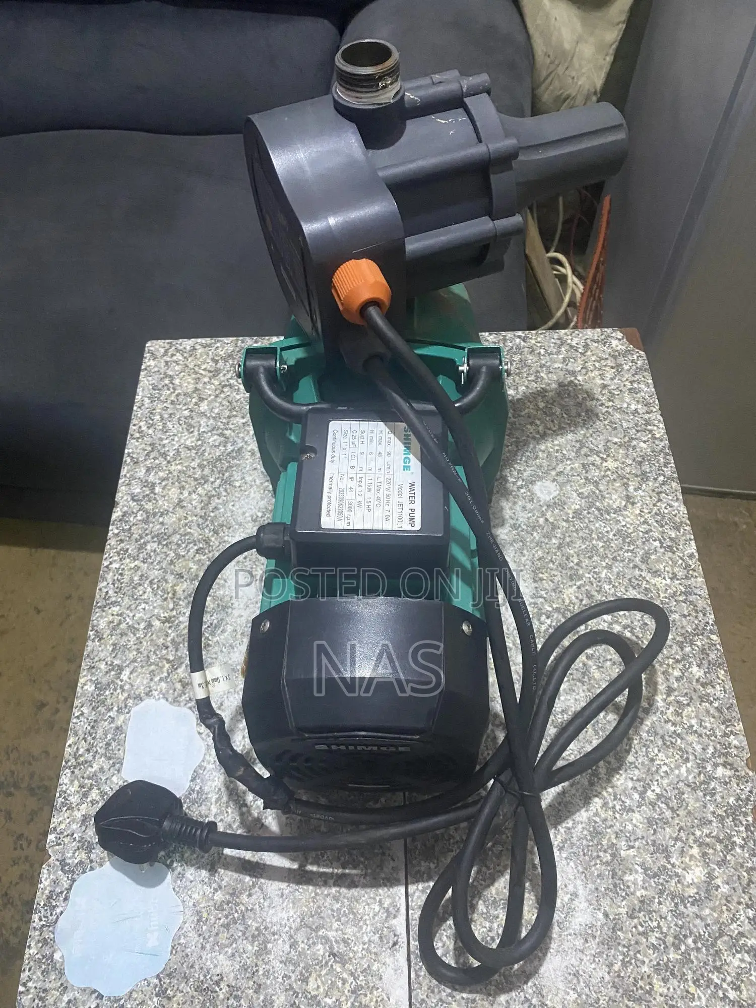 A 1.5 Hp Shimge Cast Pumping Machine With Booster in Madina - Plumbing ...