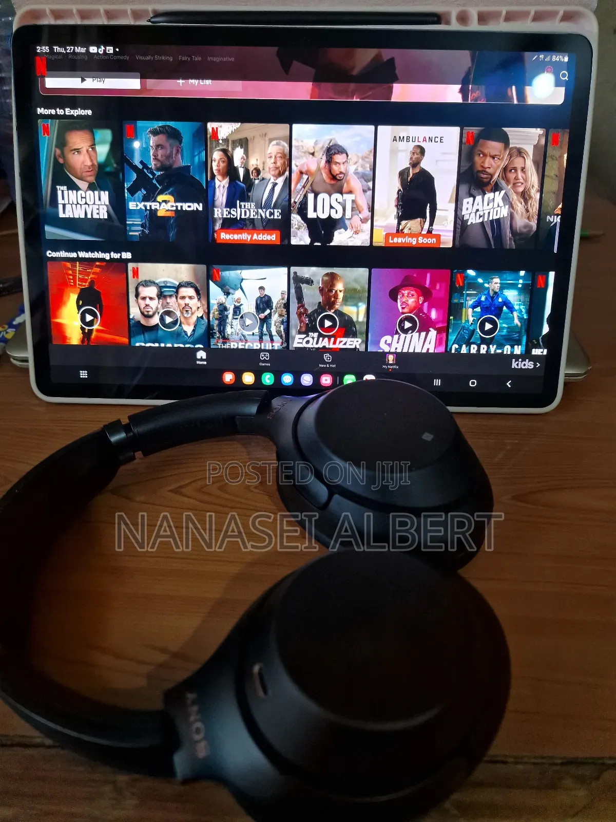 Samsung Galaxy Tab S7+ 128 GB Black in Circle - Tablets, Albert Atuahene | Jiji.com.gh