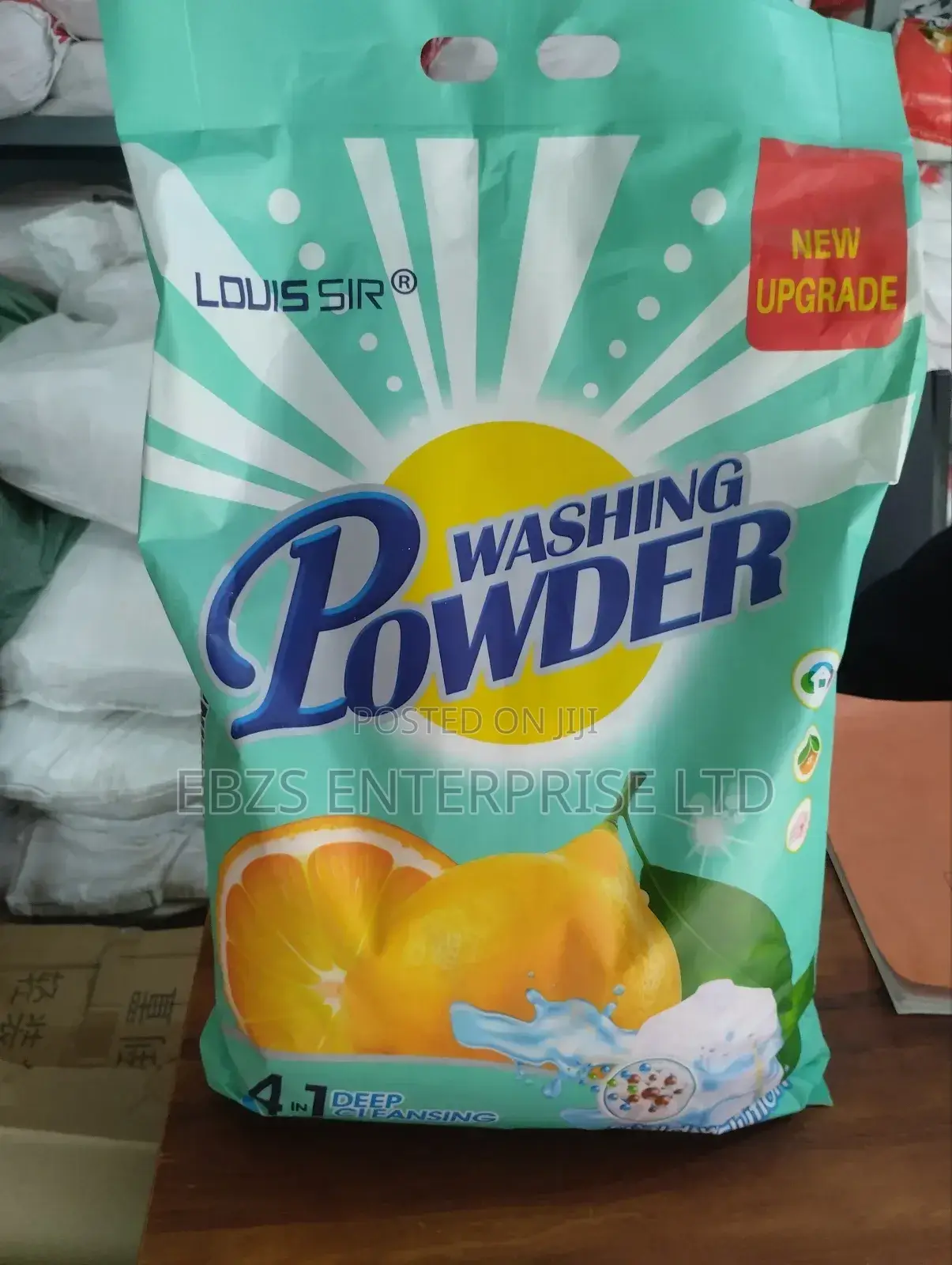 New Washing Powder Foam Perfume ( 4 in 1 Fragrance) Machine Wash 5kg in ...