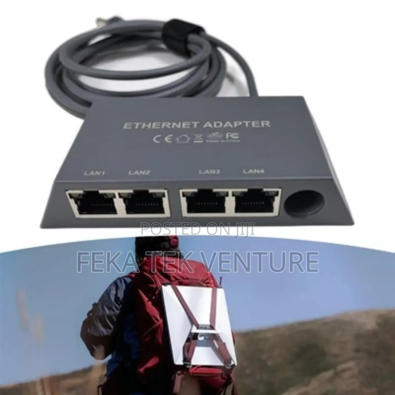 Starlink Gen 3 and Mini Ethernet 4 Port Adapter in Accra Metropolitan ...