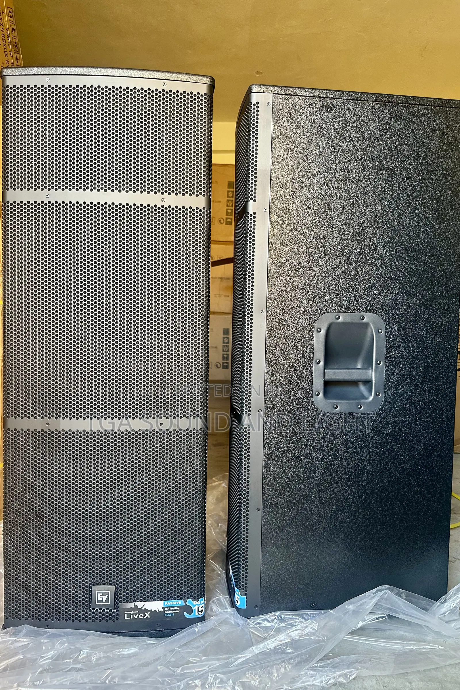 Electro-voice Live X Passive Full Range Speakers [Pair] in Accra ...
