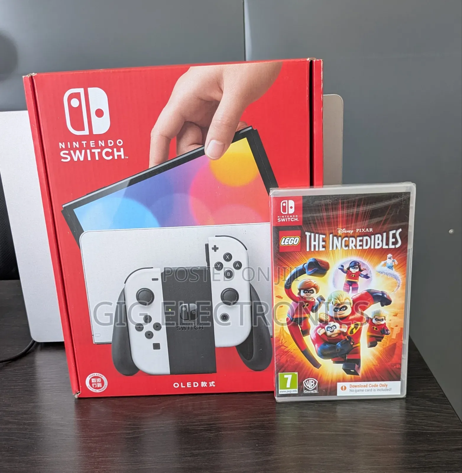 Nintendo Switch Oled Console + Lego the Incredibles in Lapaz - Video ...