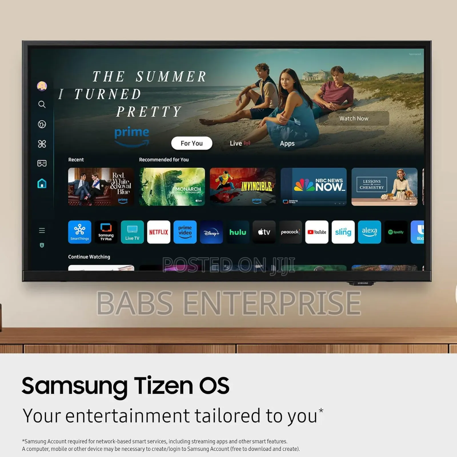 Samsung Tv 43 Satellite Smart Fhd 43f6000 in Accra Metropolitan - TV ...